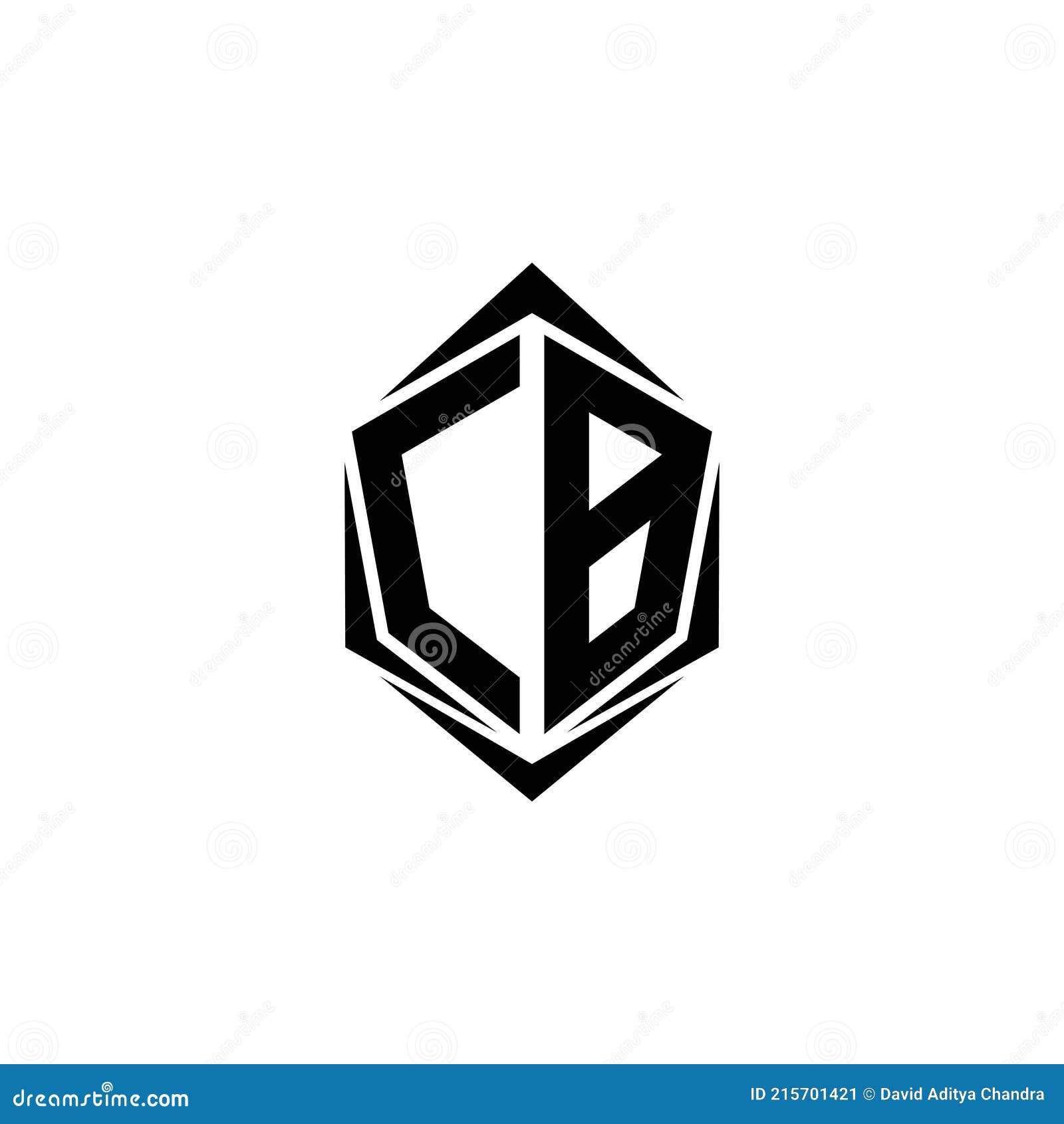 Initial CB Logo Design, Initial CB Logo Design with Shield Style, Logo ...