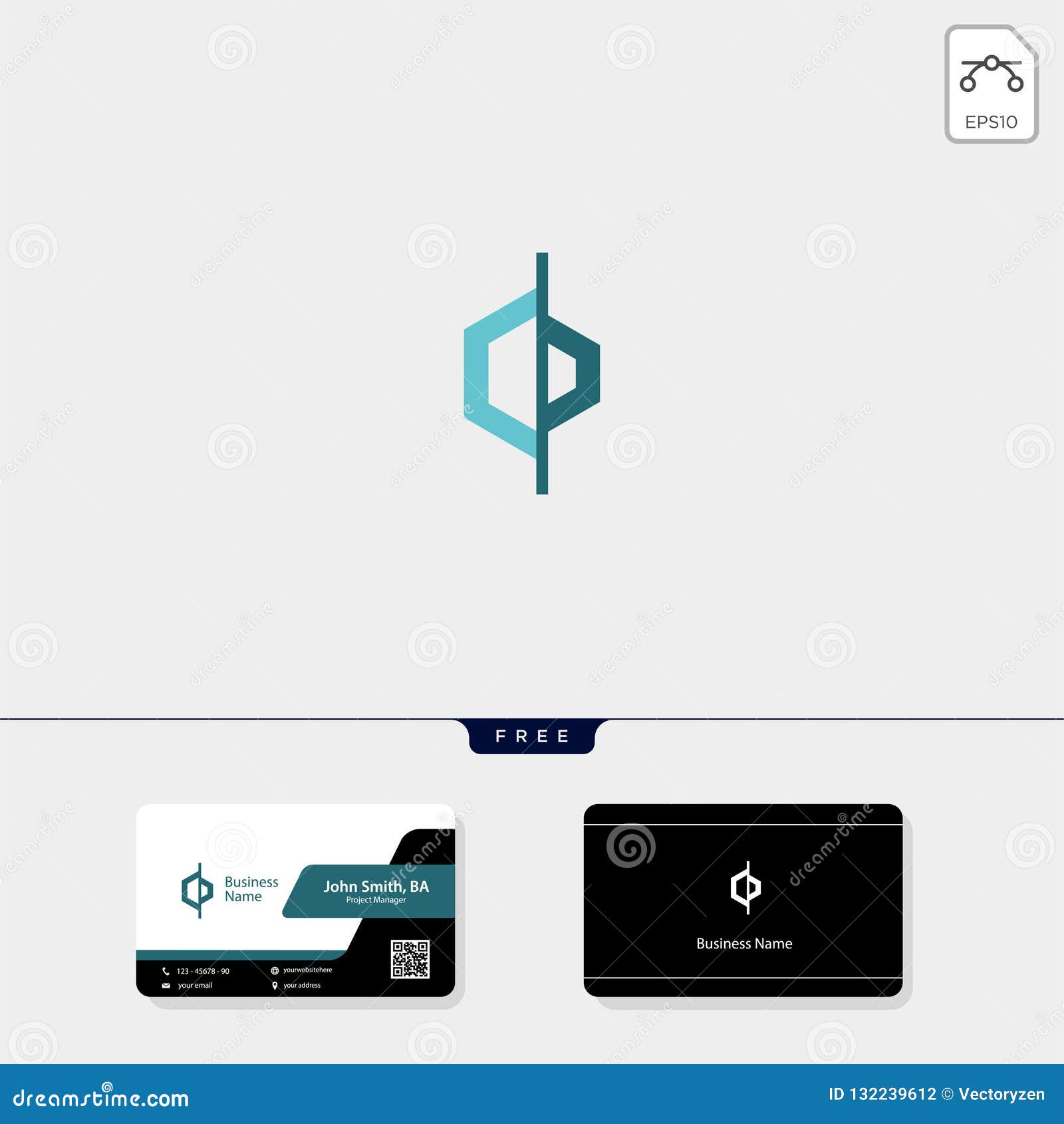 Initial CD Creative Logo Template for Corporate Vector Illustration ...