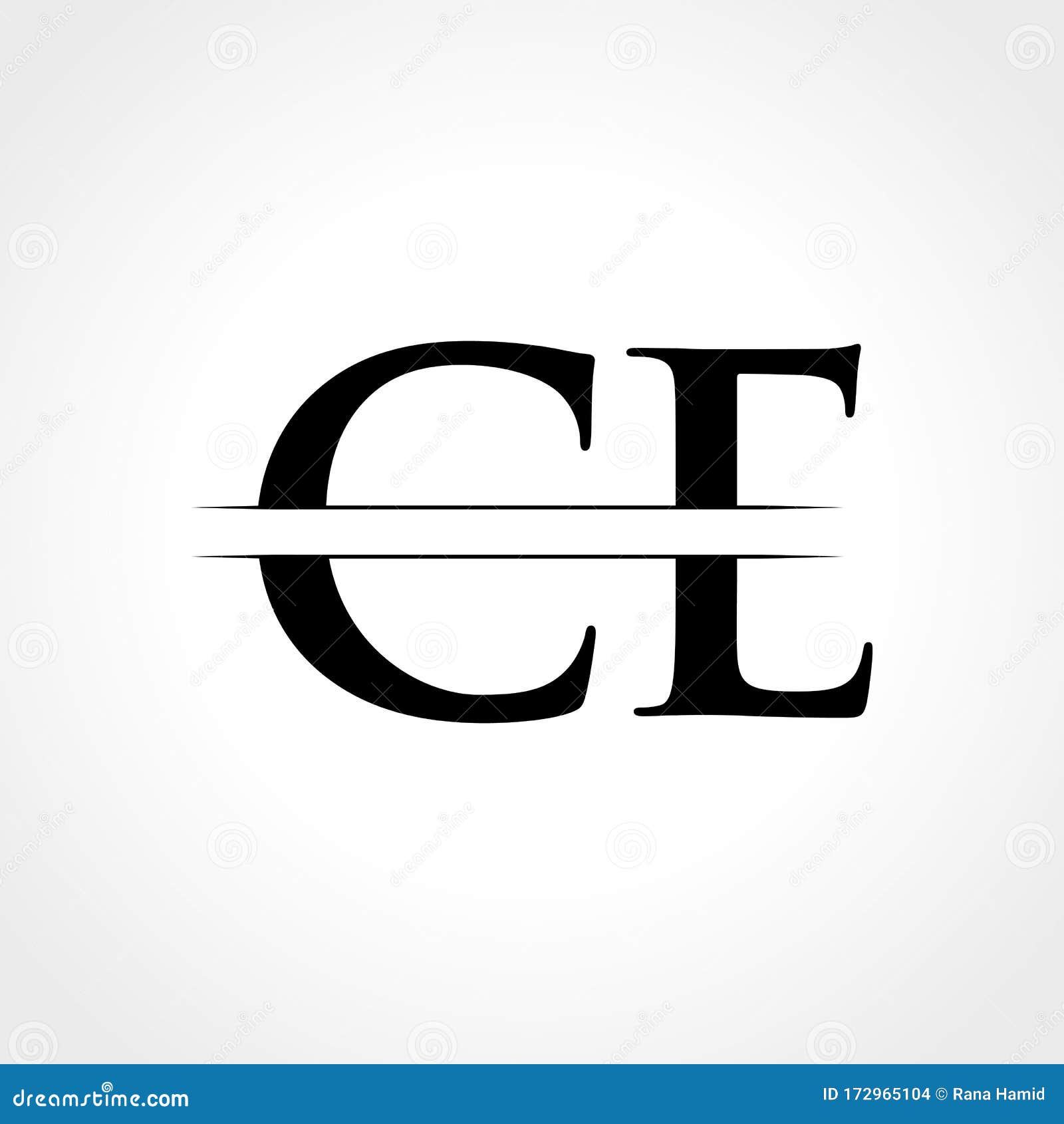 Initial CE Letter Logo with Creative Modern Business Typography Vector ...