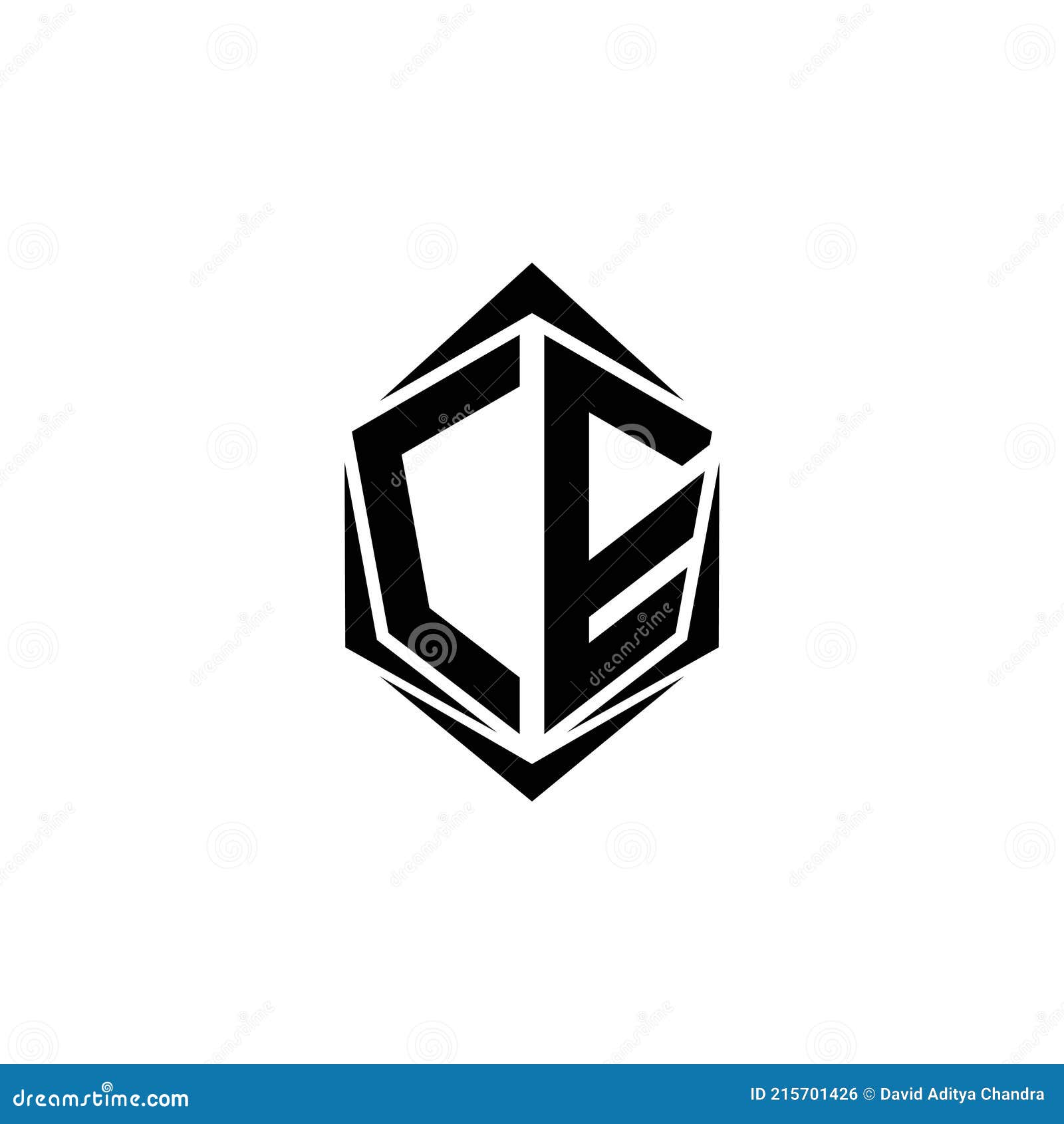 Initial CE Logo Design, Initial CE Logo Design with Shield Style, Logo ...