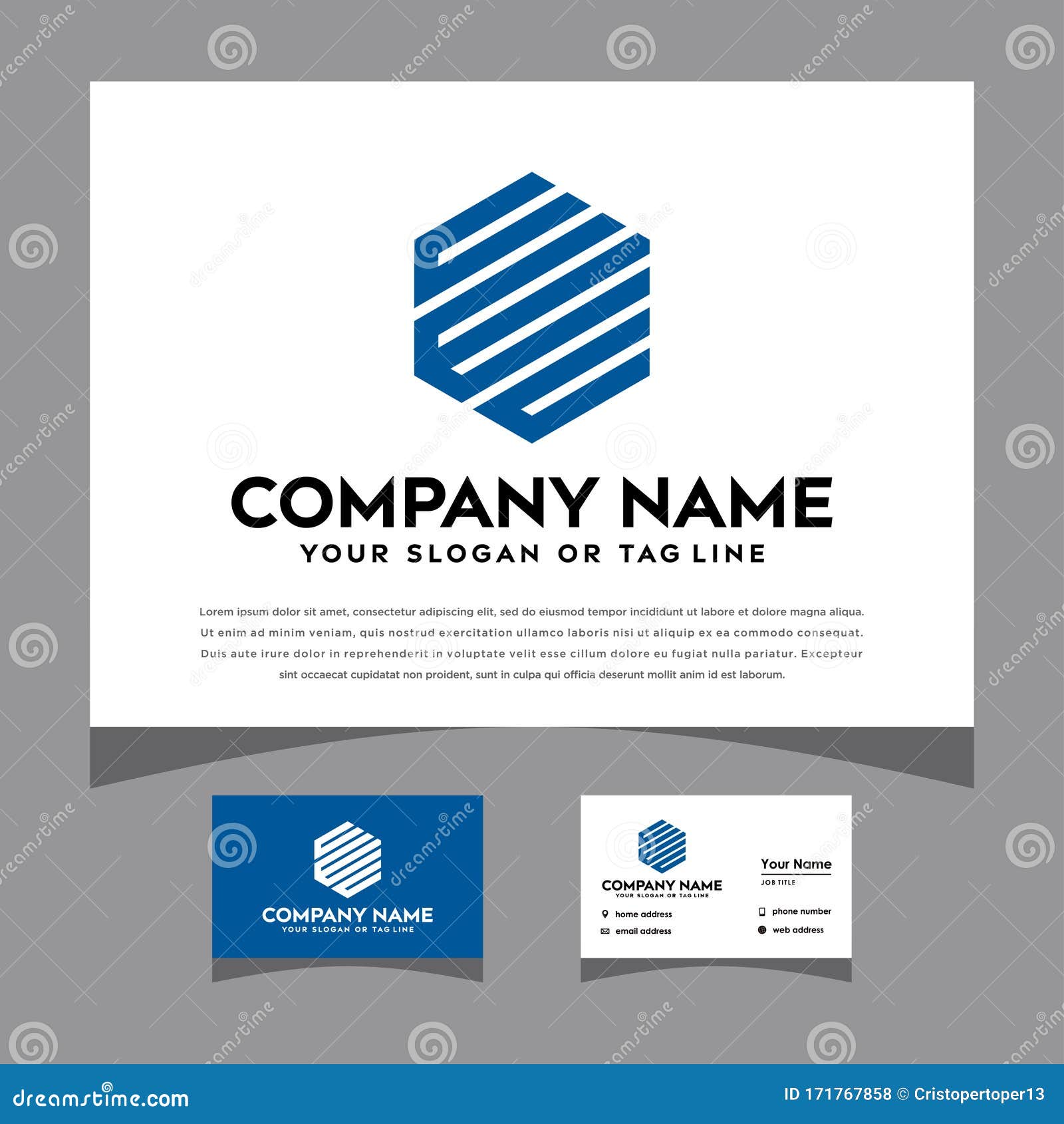 Initial Cec Logo Design for Various Business Vector Stock Vector ...