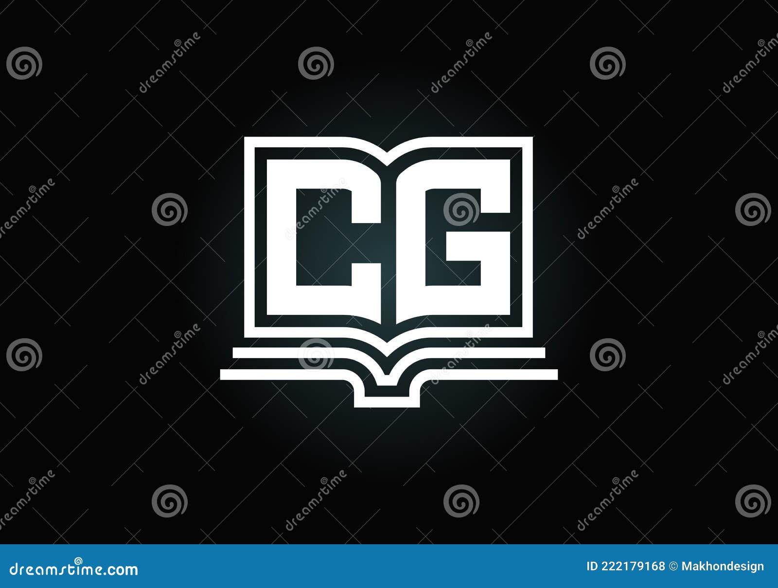 Initial CG Letter Logo with Creative Modern Business Typography Vector ...