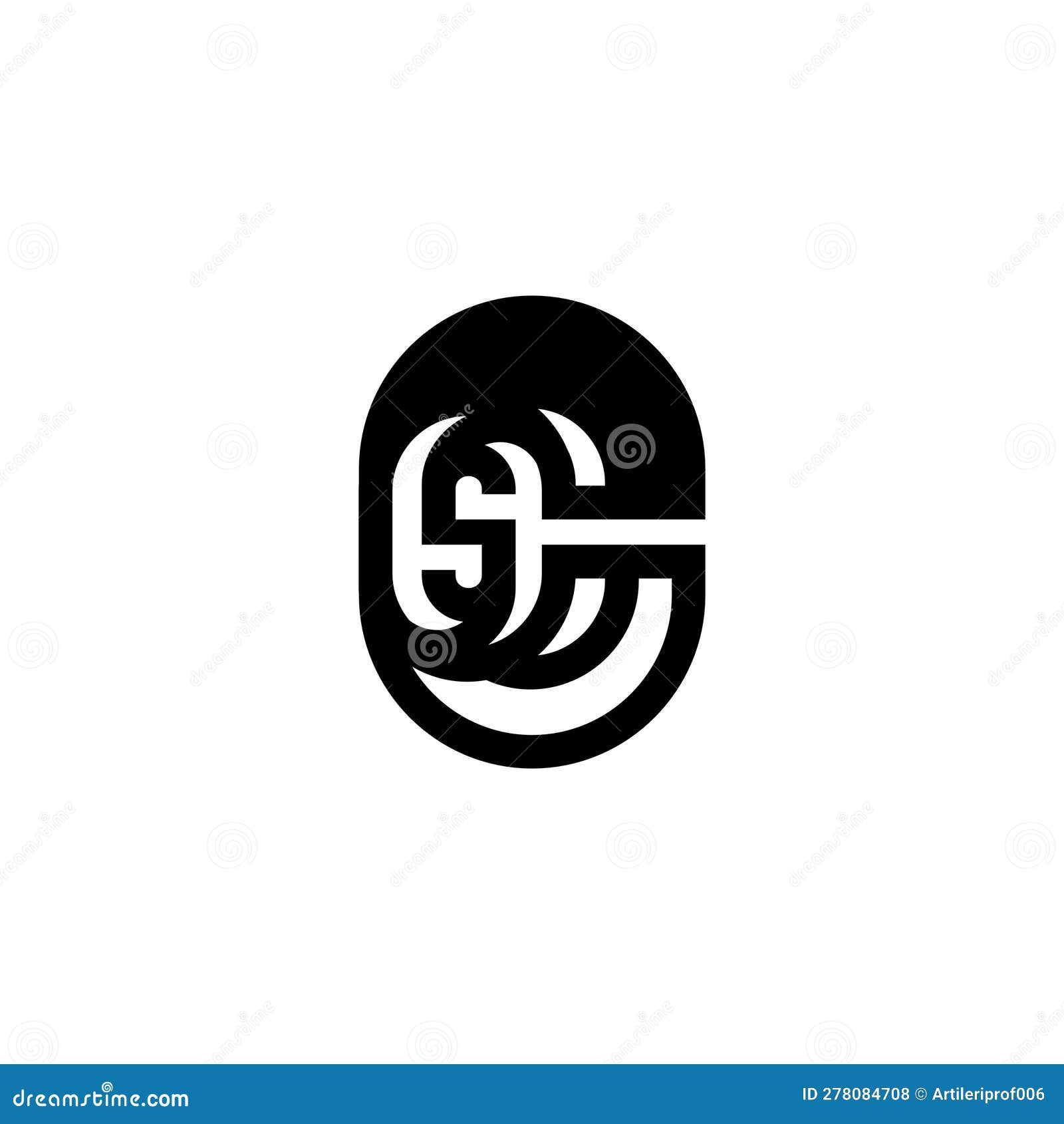 Initial CS Line Simple Monogram Logos. Vector Stock Initial CS Logos ...