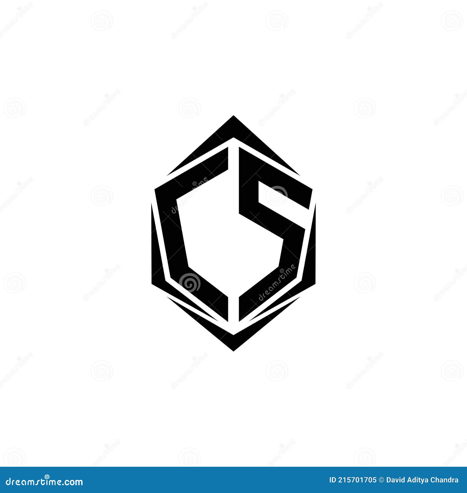 Initial CS Logo Design, Initial CS Logo Design with Shield Style, Logo ...