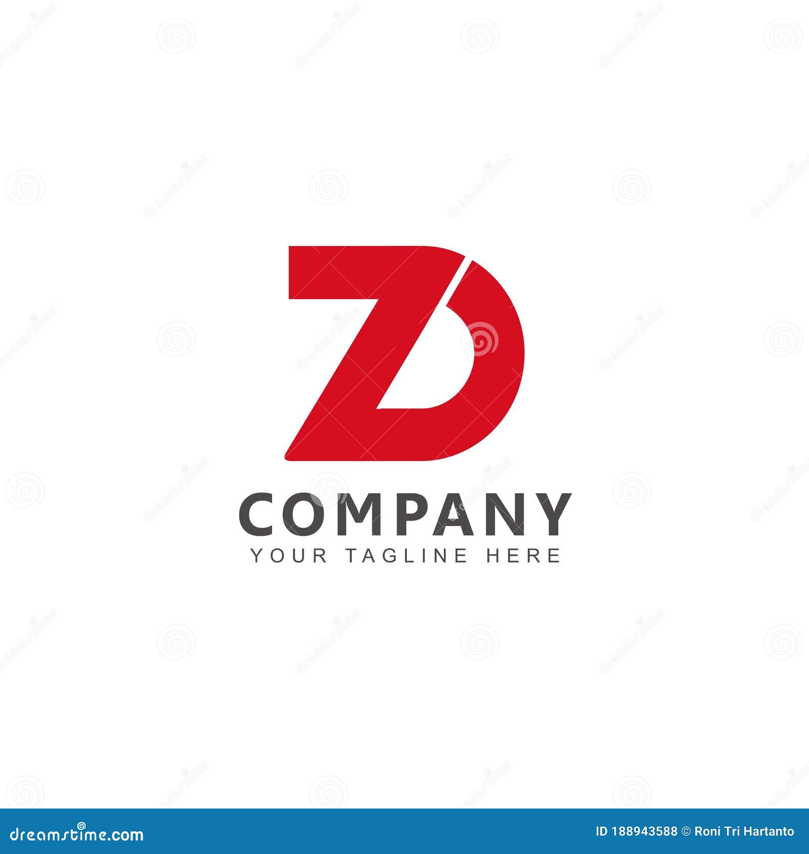 Initial 7D Logo Design Inspiration Stock Photo | CartoonDealer.com ...