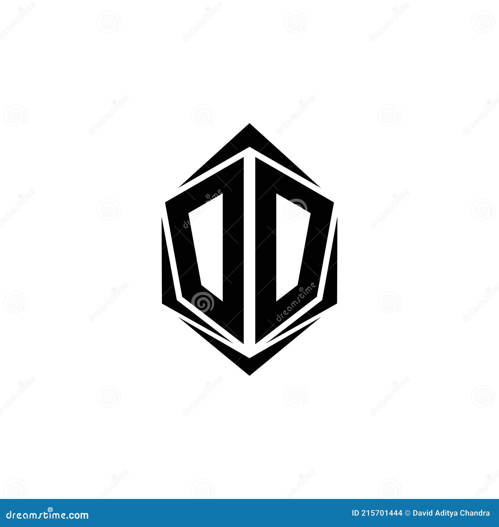 Initial DD Logo Design, Initial DD Logo Design with Shield Style, Logo ...