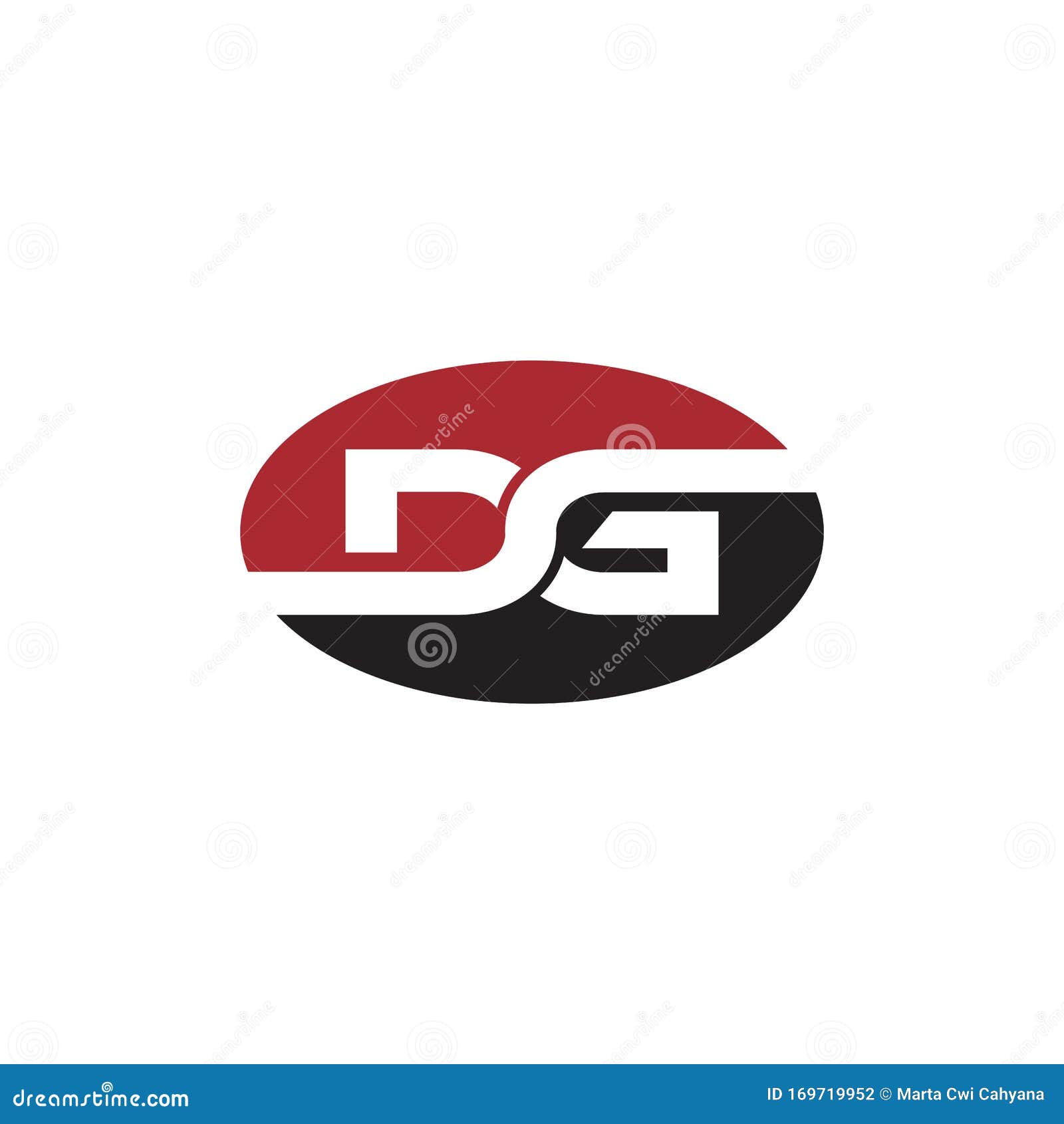 Initial DG Logo Vector Abstract Stock Vector - Illustration of identity ...