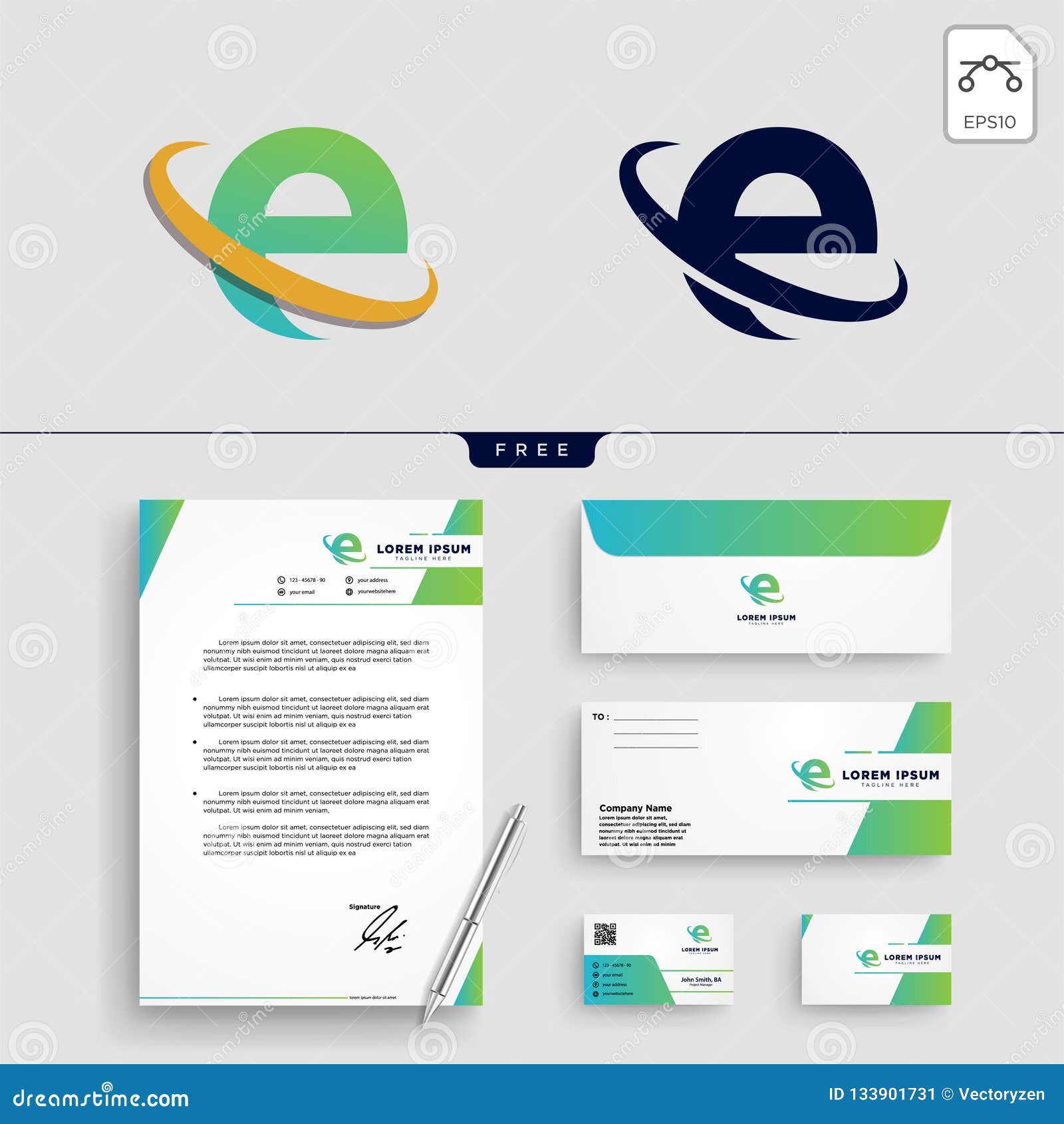 Initial E Abstract Logo Template Vector Illustration Editorial Photo ...