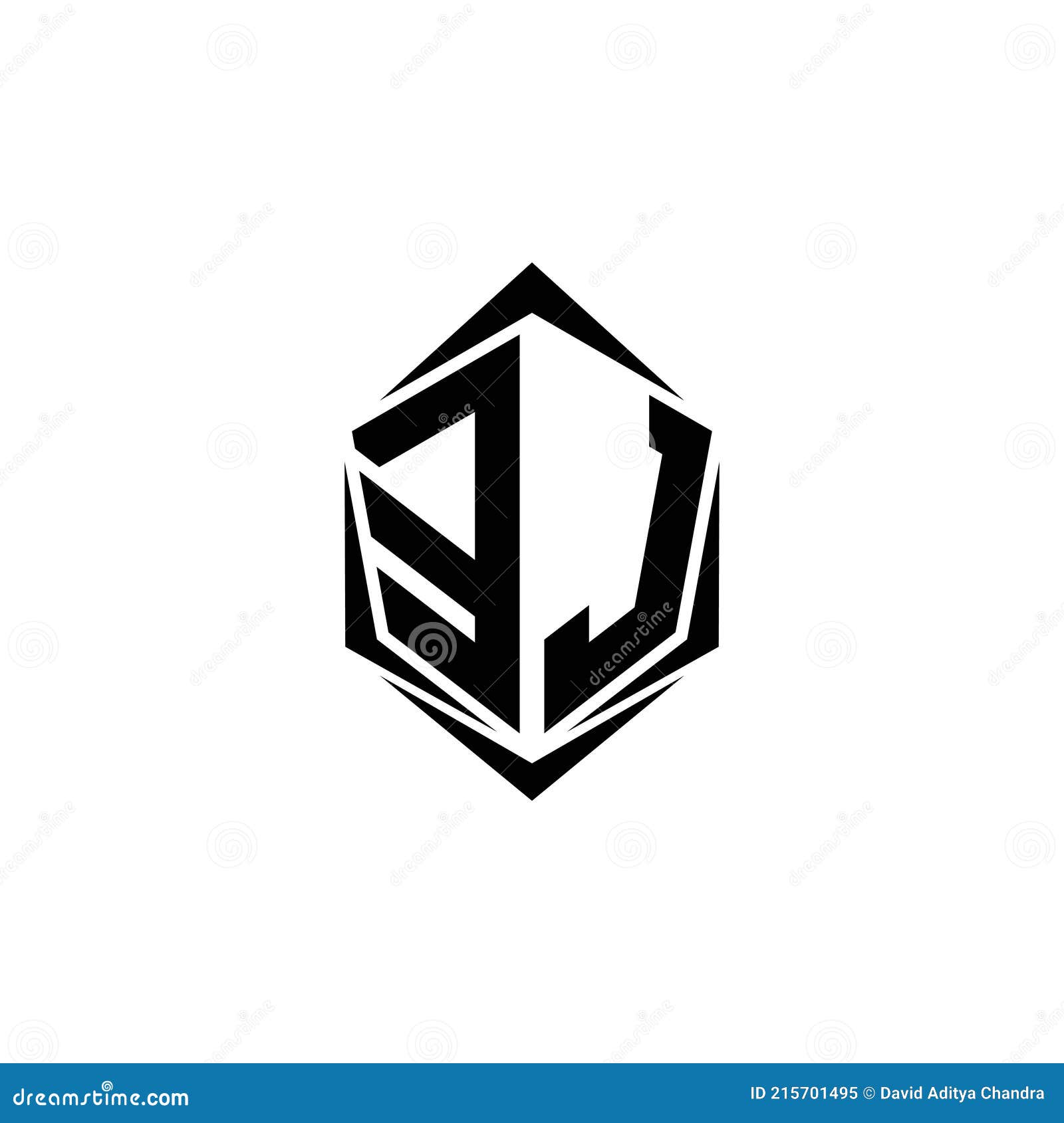 Initial EJ Logo Design, Initial EJ Logo Design with Shield Style, Logo ...