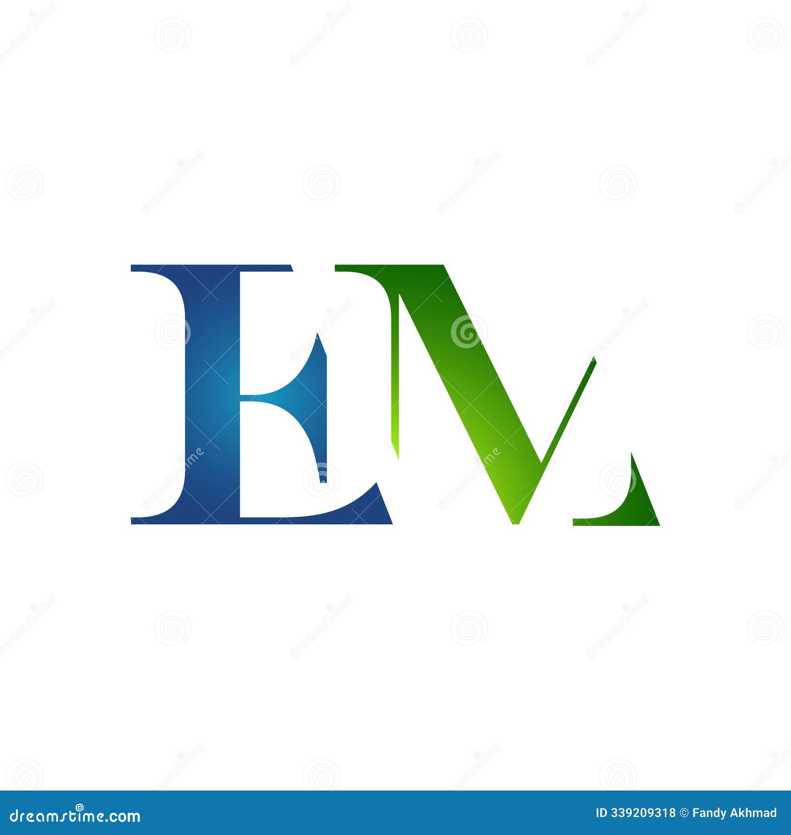 Initial EM Letter Logo Design Vector Illustrations Stock Vector ...