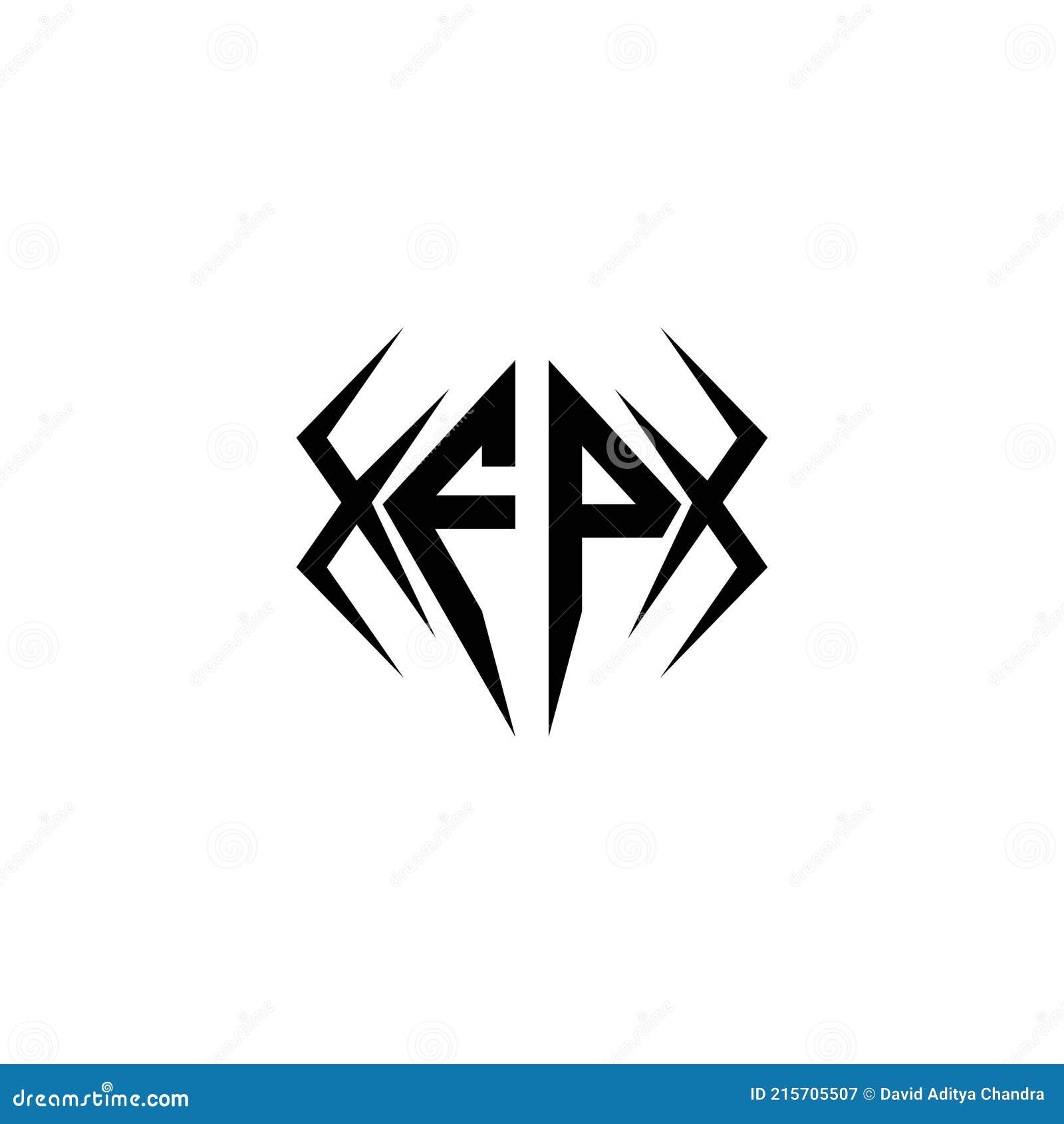 Initial EP Logo Design with Cool Style, Logo Business Branding Stock ...