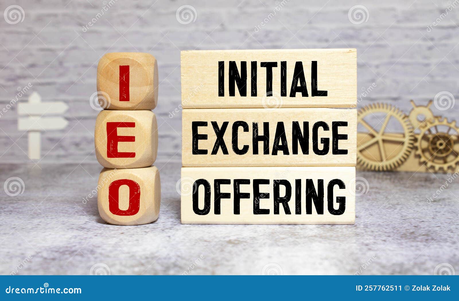 Initial Exchange Offering - IEO Text on Sticky Notes Isolated on Office ...