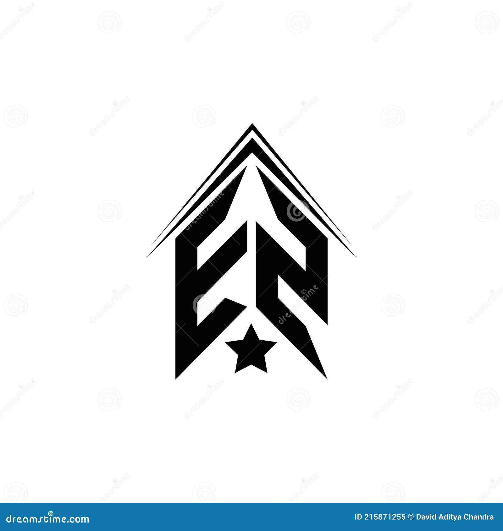 Initial EZ Logo Design with Shape Style, Logo Business Branding Stock ...