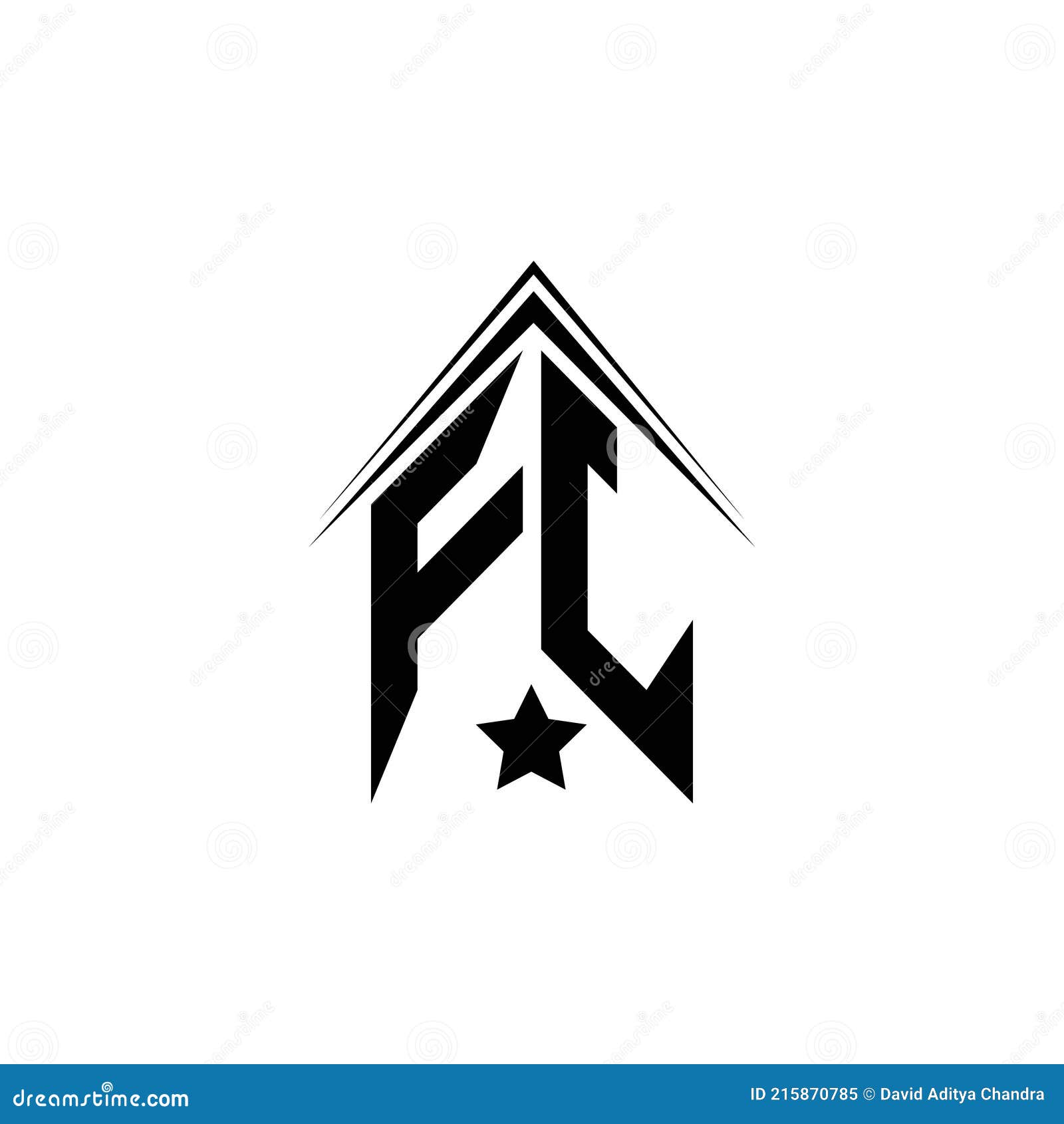 Initial FJ Logo Design with Shape Style, Logo Business Branding Stock ...