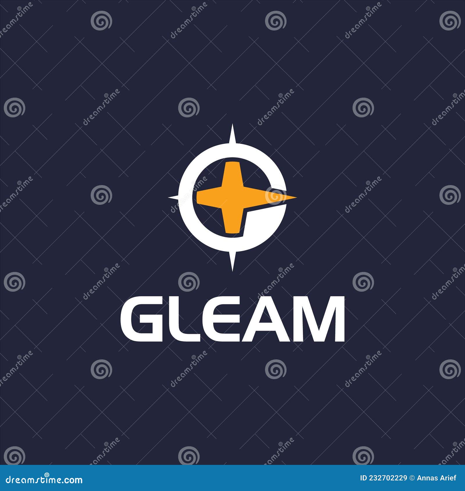 Initial G Logo with Spark Sign Vector Monogram Graphic Design Stock ...