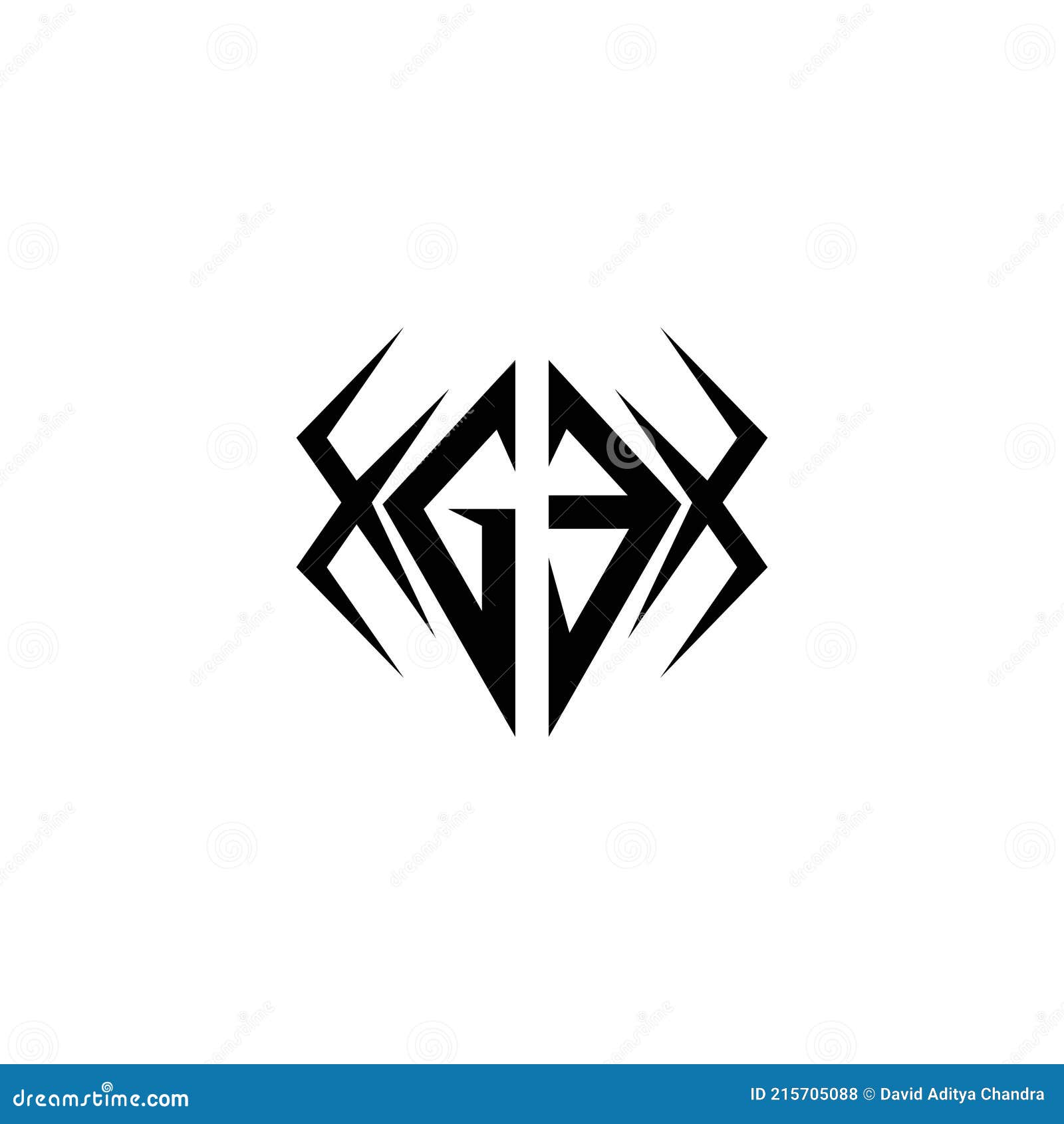 Initial GE Logo Design with Cool Style, Logo Business Branding Stock ...