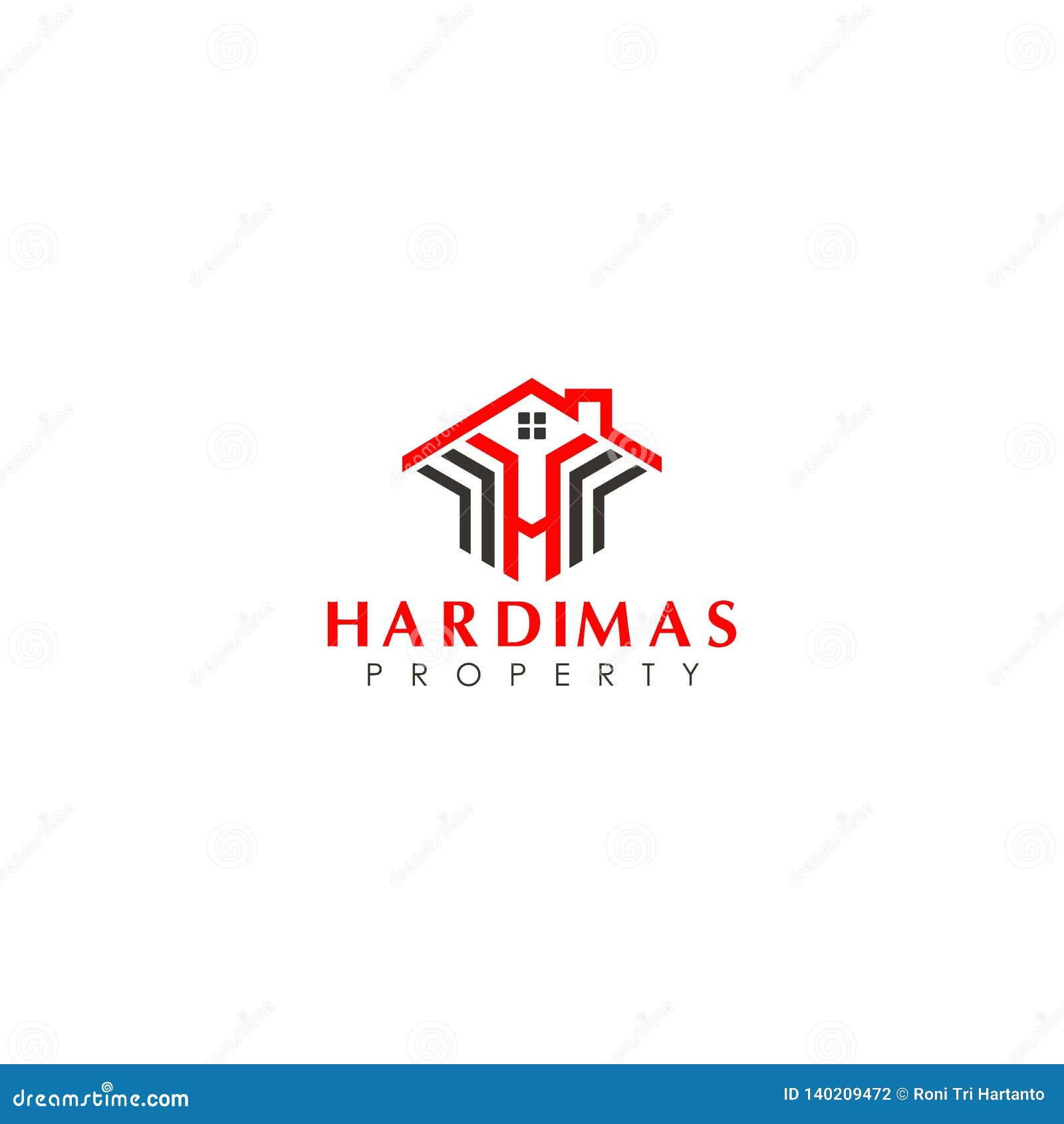 Initial H Property Logo Design Inspiration Vector Stock Vector ...