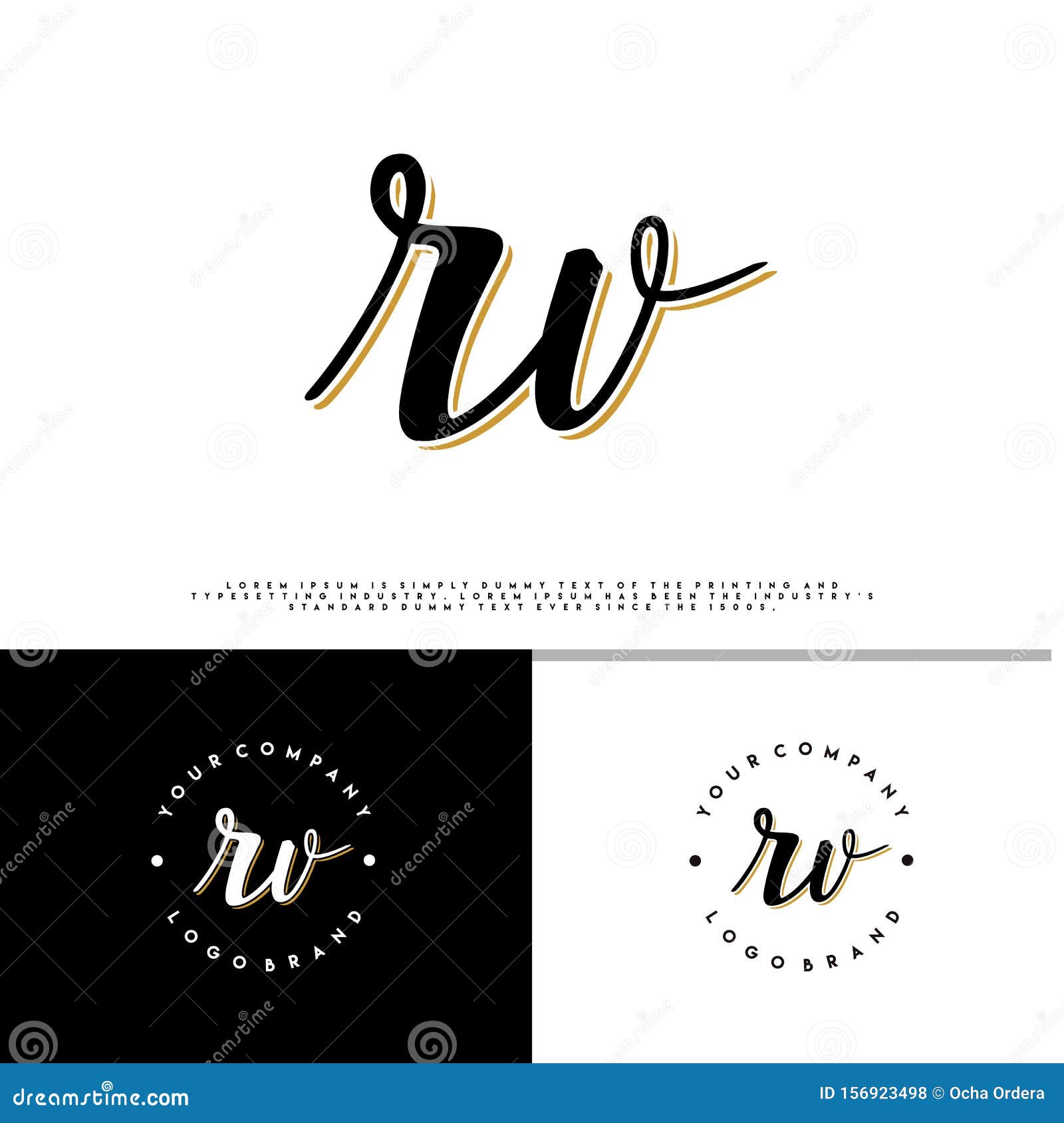 RV Initial Signature Handwriting Template. Initial Letter Signature ...