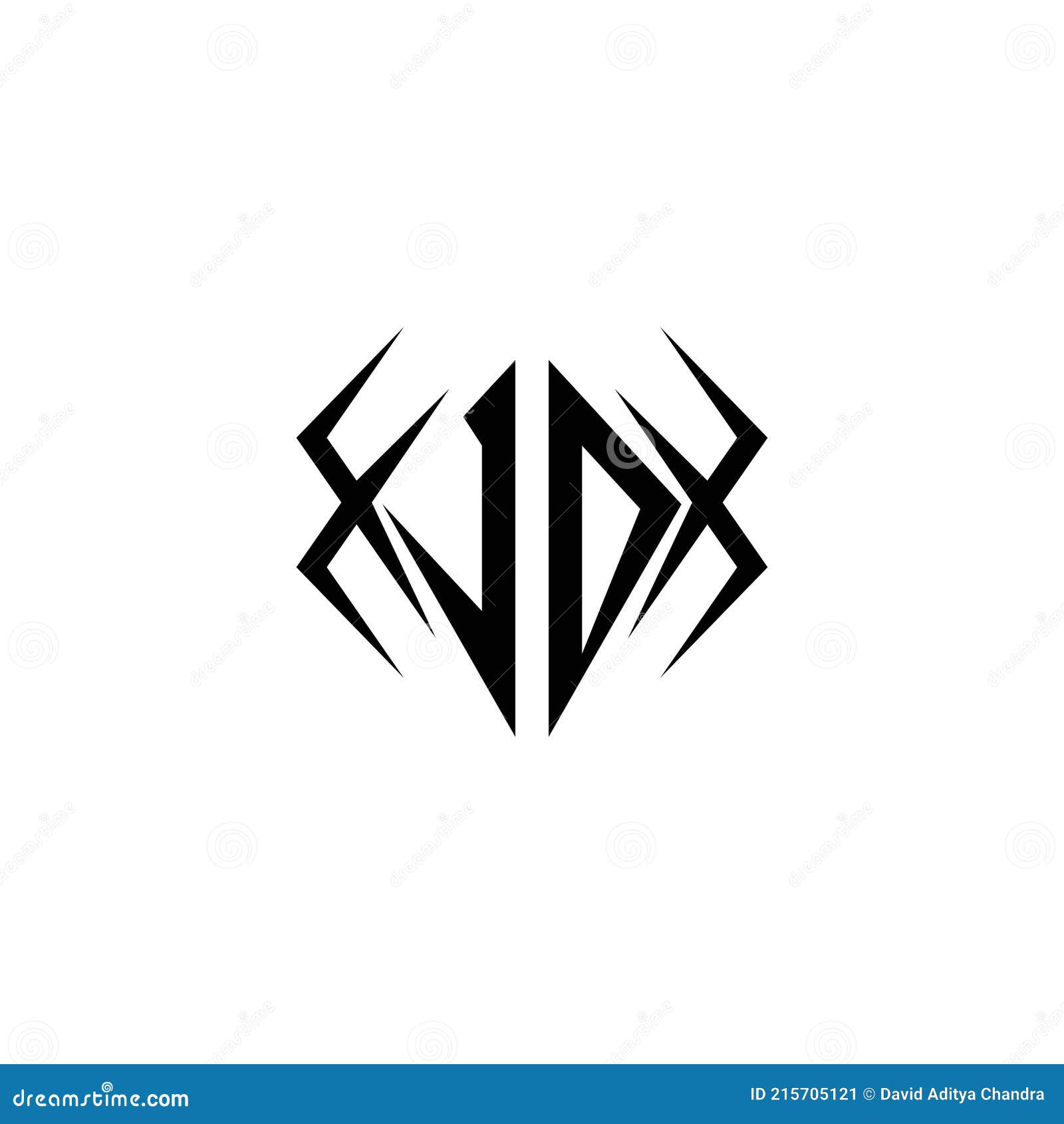 Initial JD Logo Design with Cool Style, Logo Business Branding Stock ...