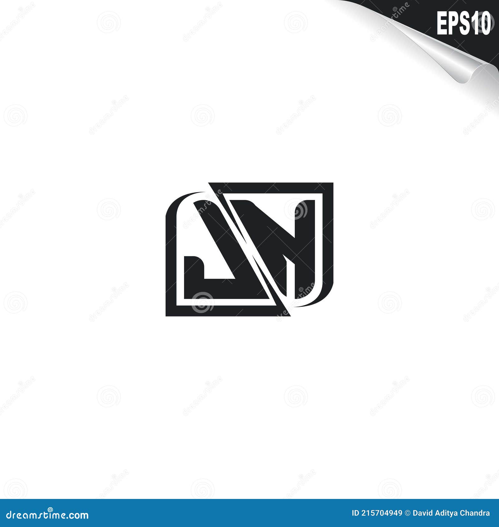 Initial JN Logo Design With Shape Style, Logo Business Branding Cartoon ... Initial JN Logo Design With Shape Style, Logo Business Branding Cartoon ...