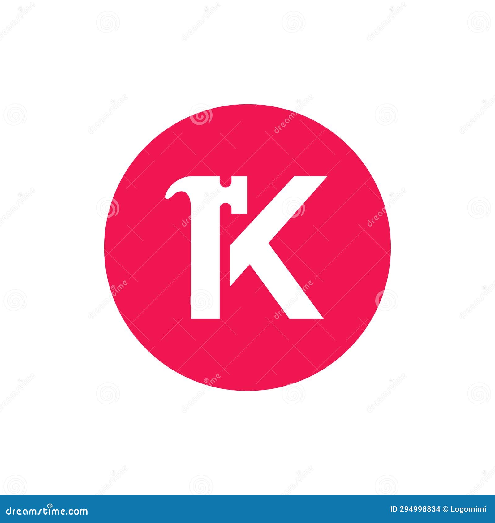 Initial K Hammer Logo Design Template Vector Stock Illustration - Illustration of corporate ...