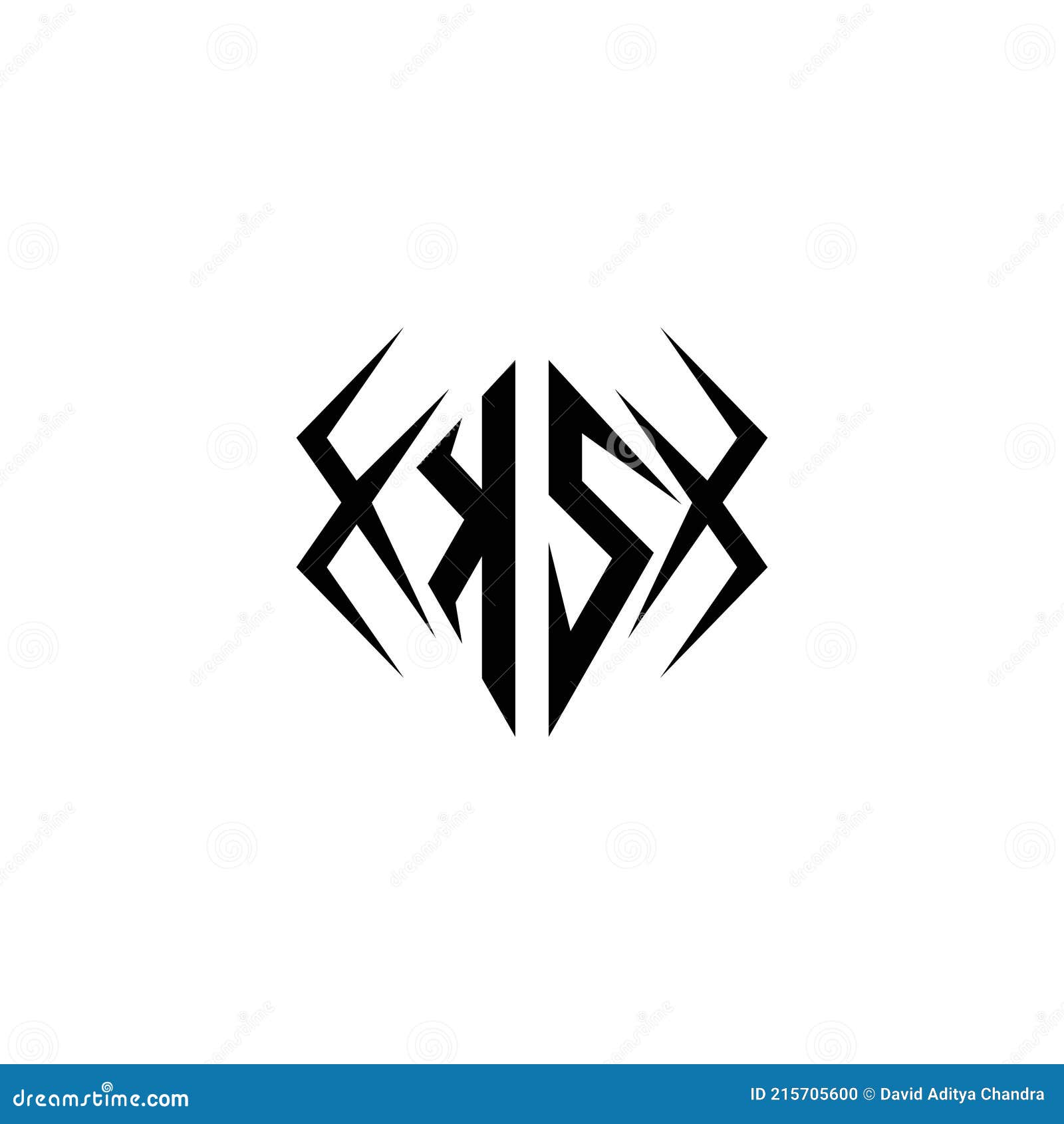 Initial KS Logo Design with Cool Style, Logo Business Branding Stock ...