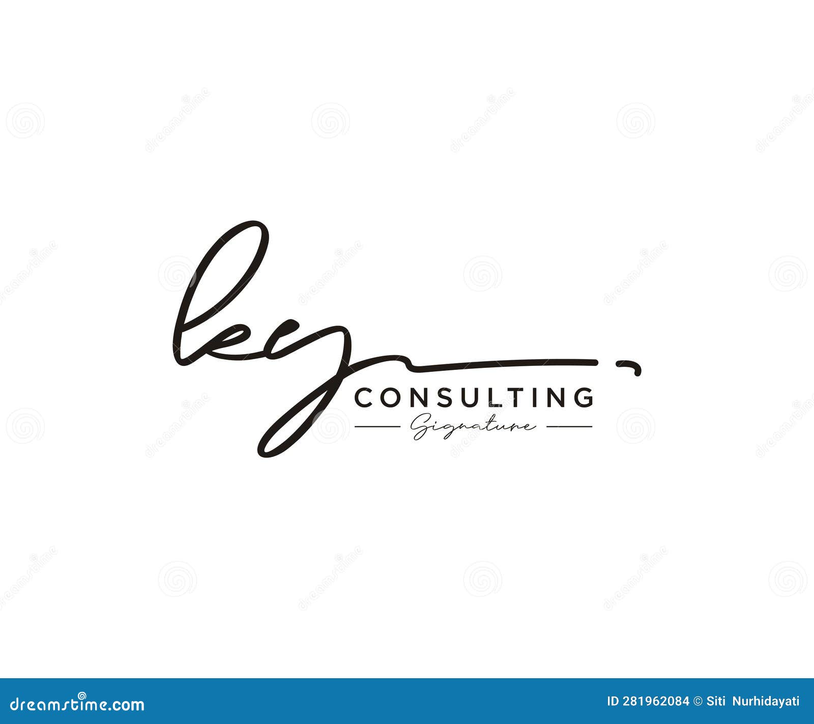 Initial KY Signature Logo Collection Template Vector. Hand Drawn ...