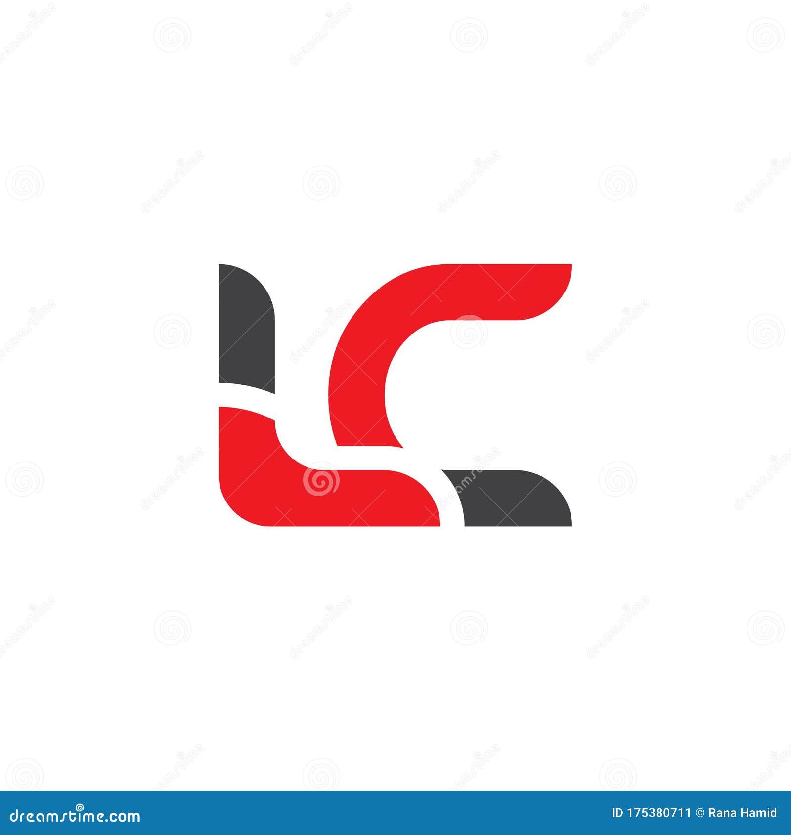 Initial LC Letter Business Logo Design Vector Template. Abstract Letter ...