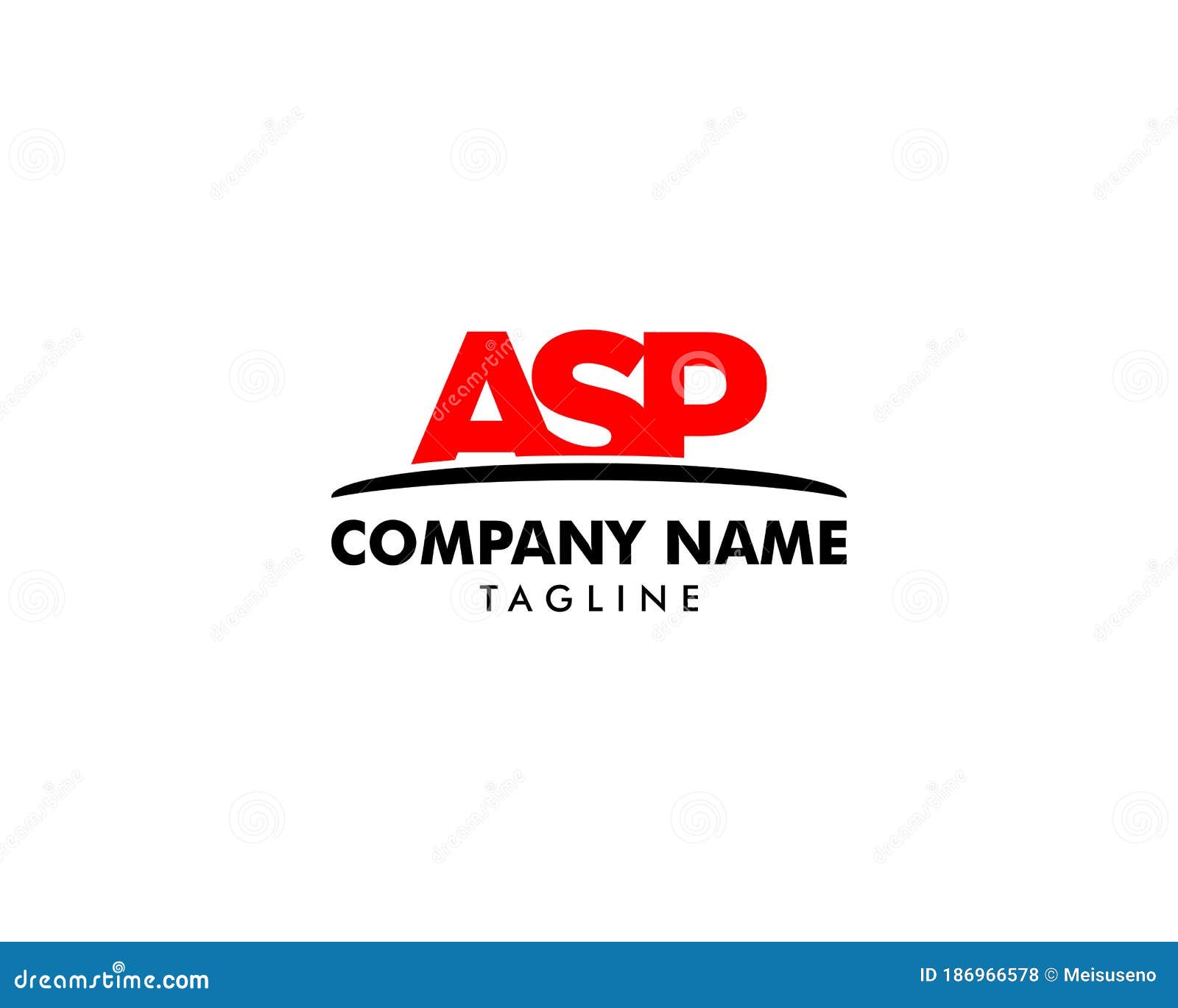 Initial Letter ASP Logo Template Design Vector Illustration ...
