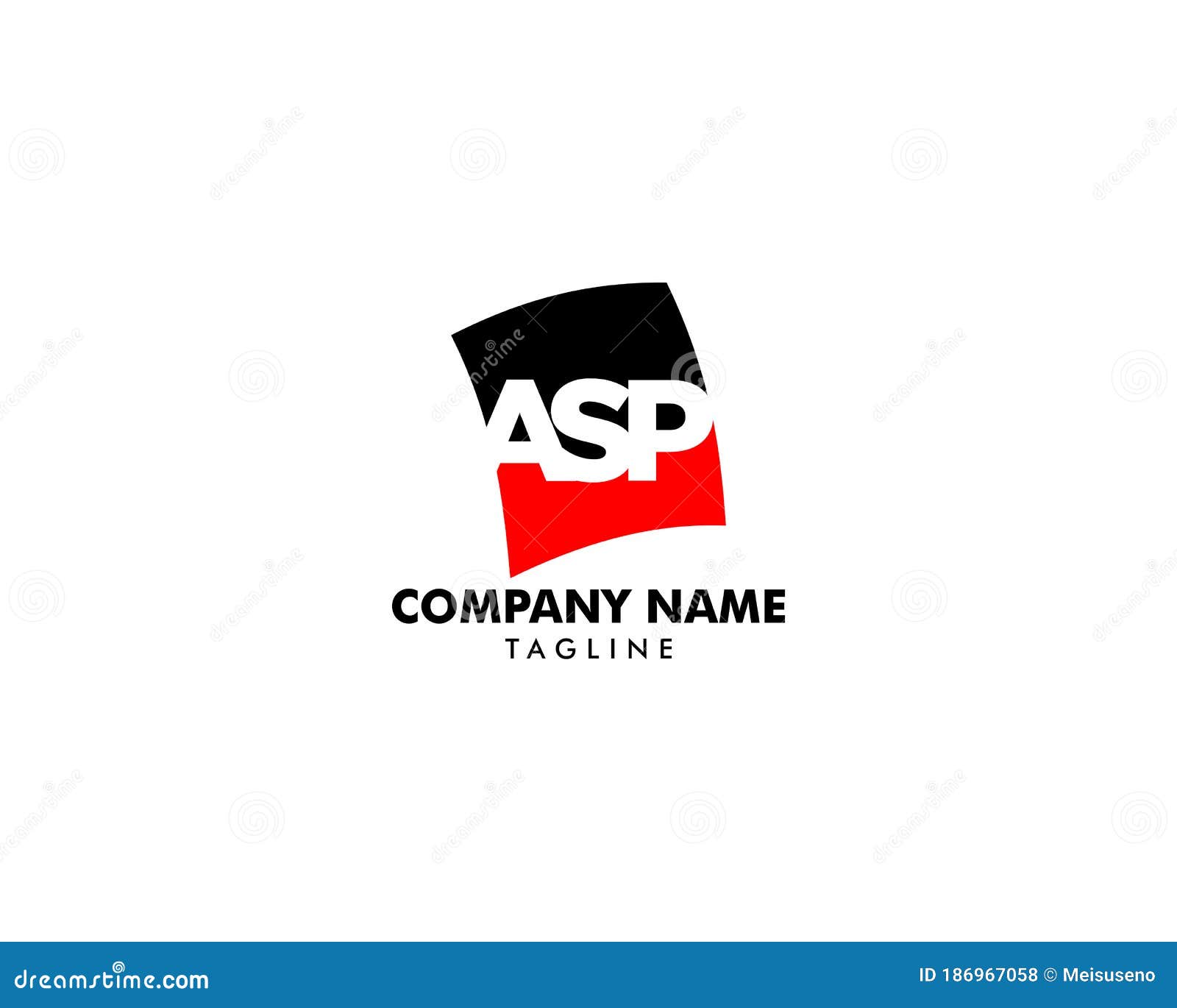 Initial Letter ASP Logo Template Design Vector Illustration ...