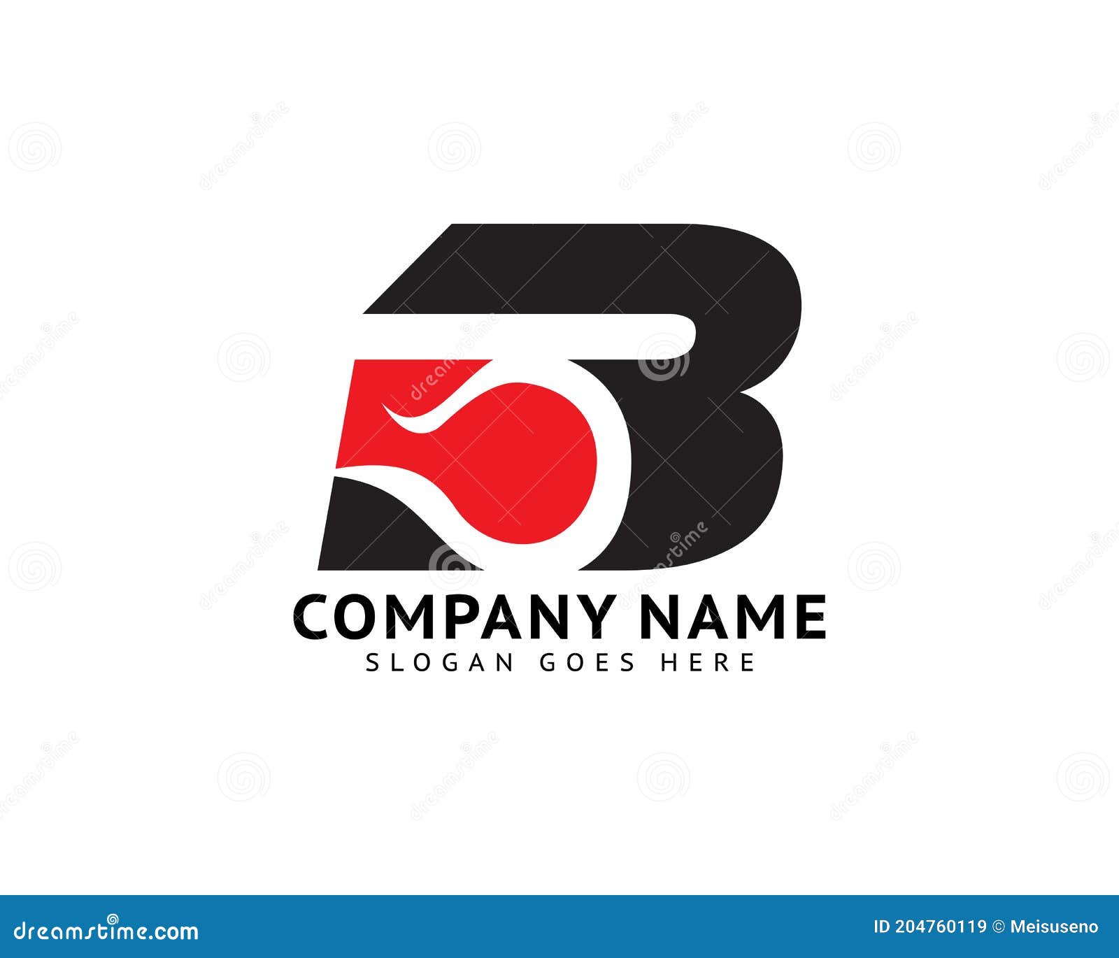 Initial Letter B Fire Logo Design Stock Vector - Illustration of idea ...