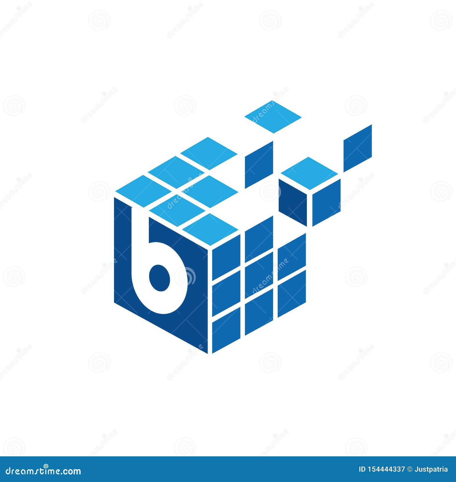 Wb Or Bw Square Logo Design Vector Illustration | CartoonDealer.com ...