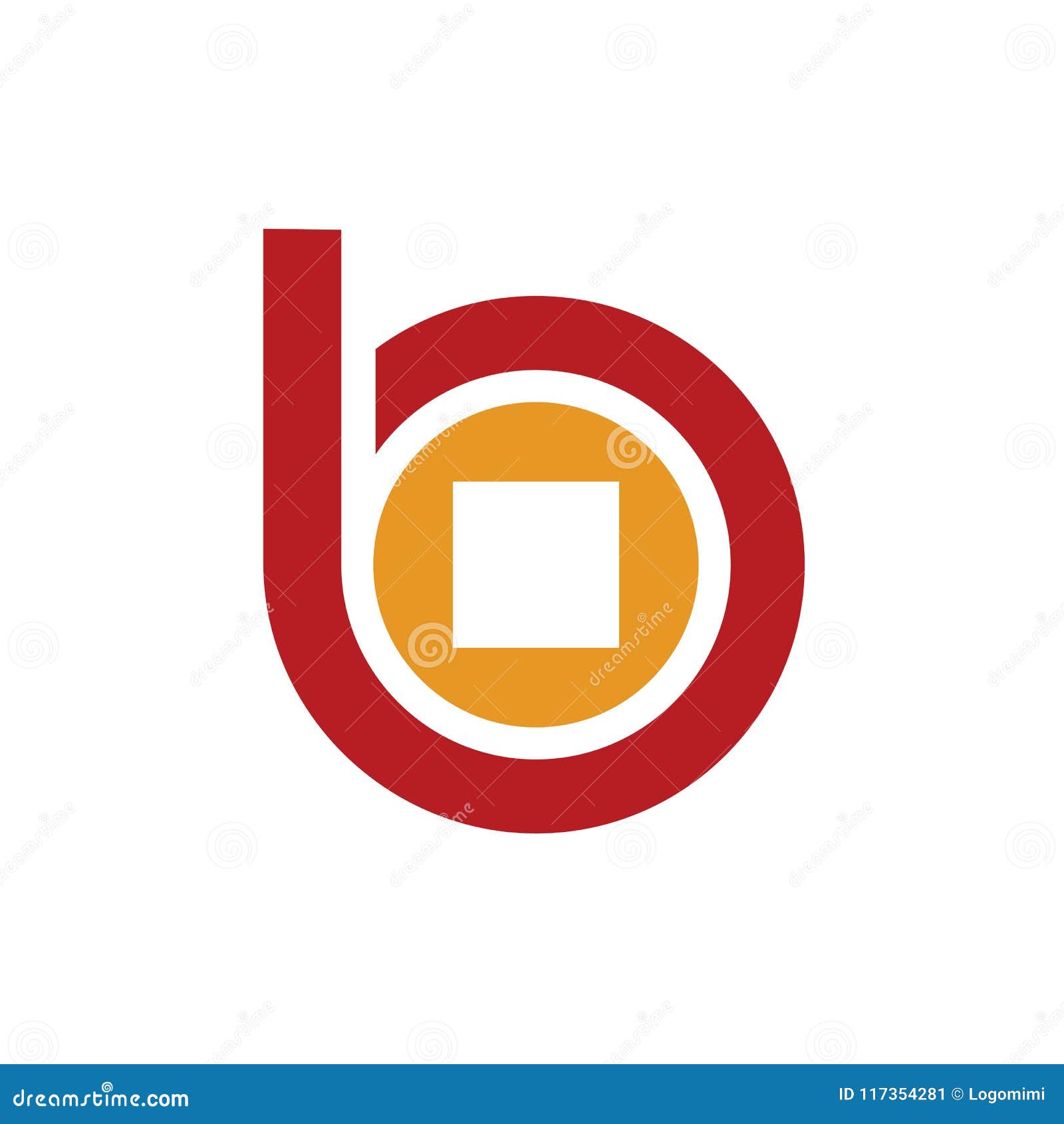 Initial Letter B and Money Symbol, Logo B, Financial Logo Design Stock ...