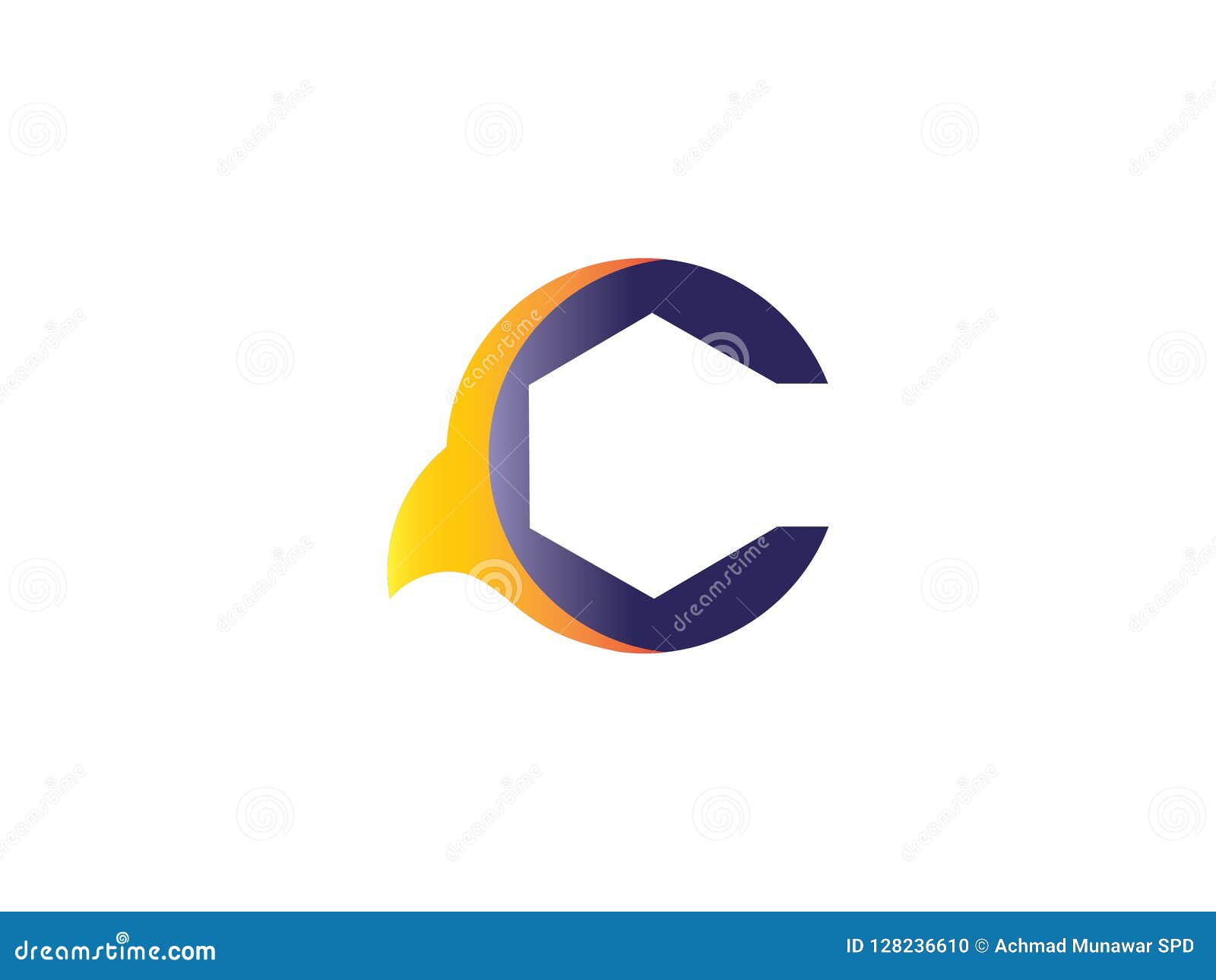 Initial Letter C Call Out Design Logo Vector Graphic Branding Letter ...