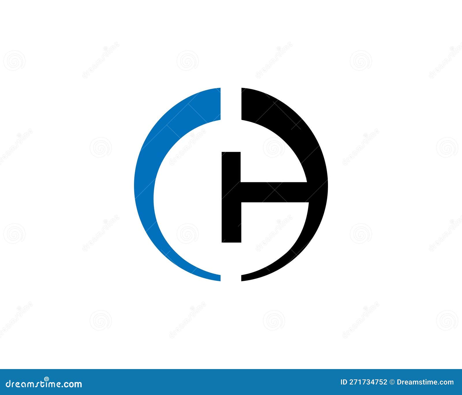 Initial Letter CH Logo Icon Vector Stock Vector - Illustration of ...