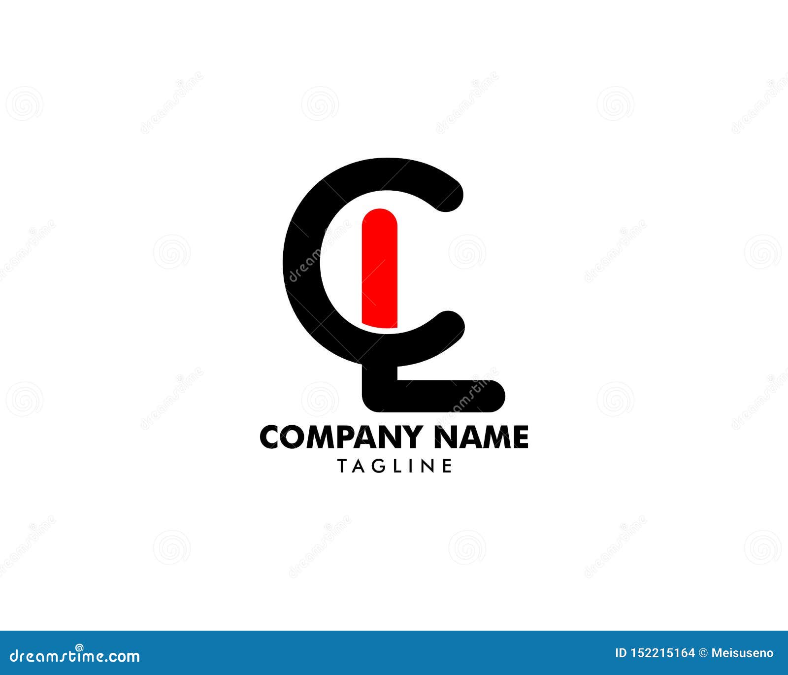 Initial Letter CL Logo Template Design Stock Vector - Illustration of ...