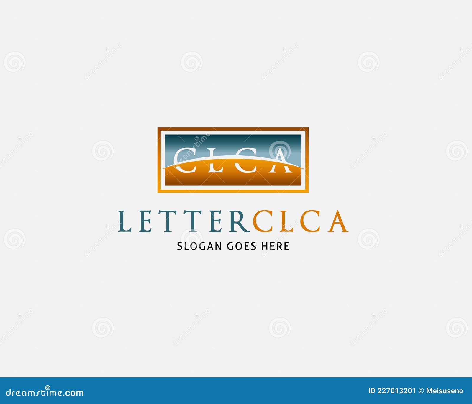Initial Letter CLCA Logo Template Design Stock Vector - Illustration of ...