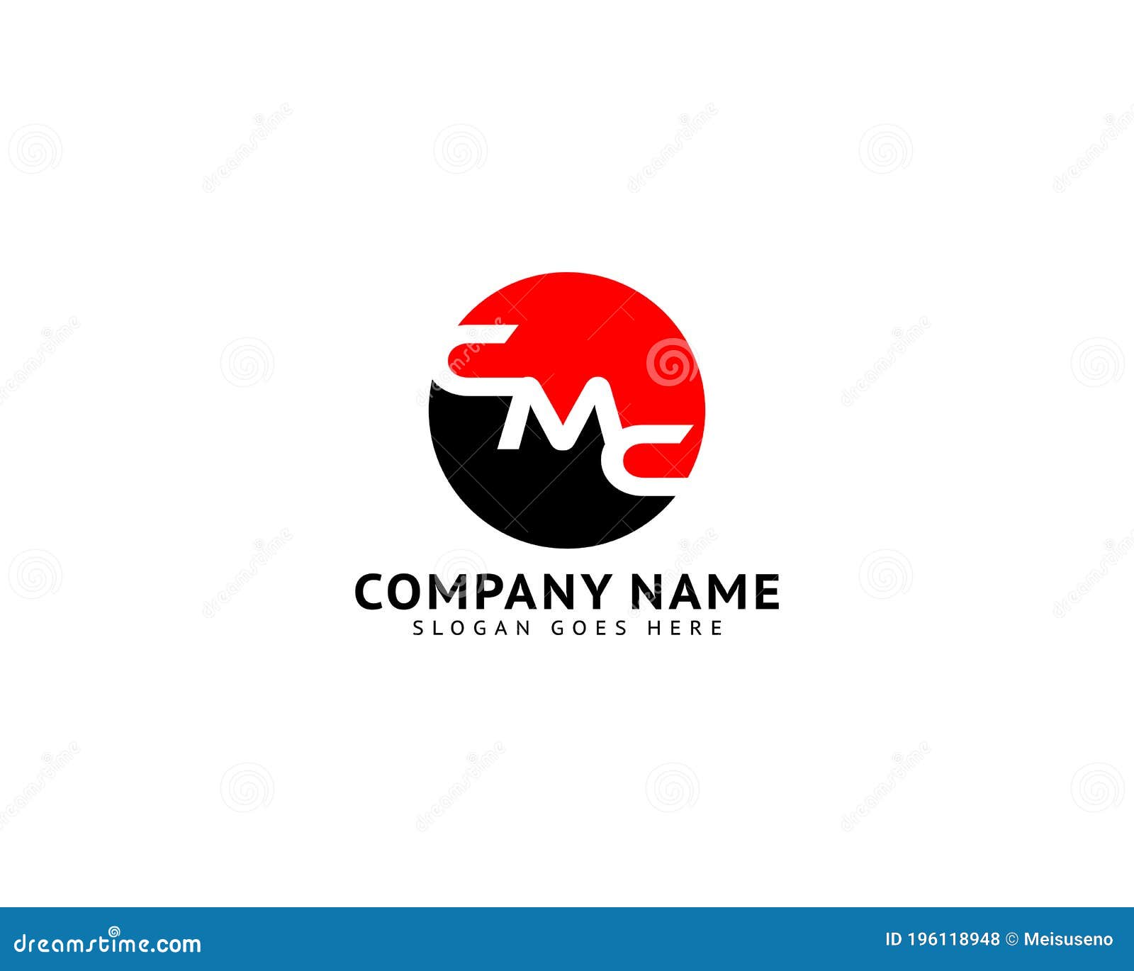Initial Letter CMC Logo Template Design Stock Vector - Illustration of ...