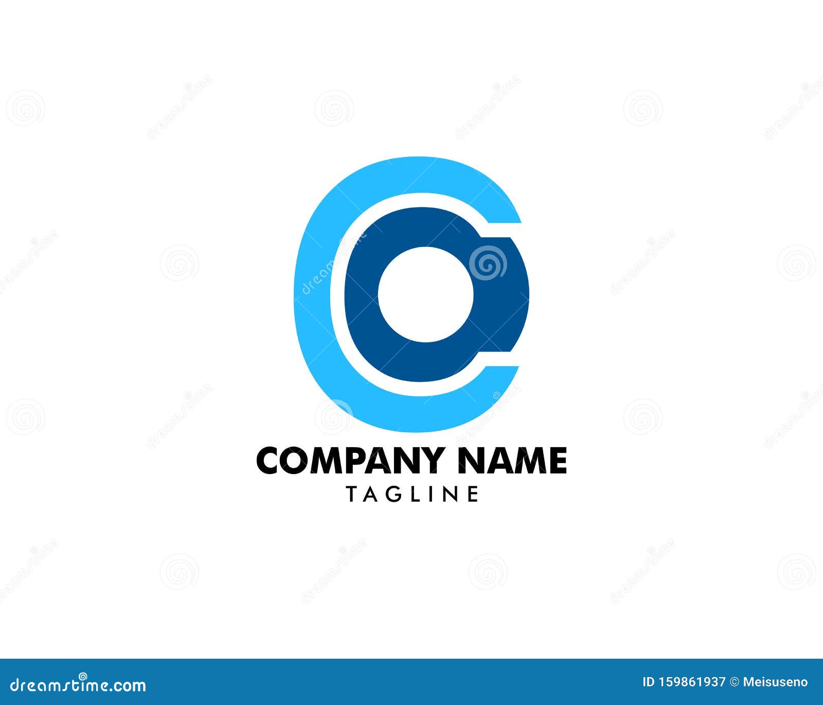 Initial Letter CO Logo Design Stock Vector - Illustration of infinity ...