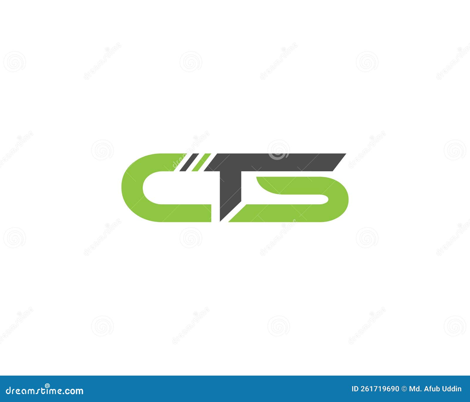 Initial Letter CTS Logo Vector Designs Stock Vector - Illustration of ...