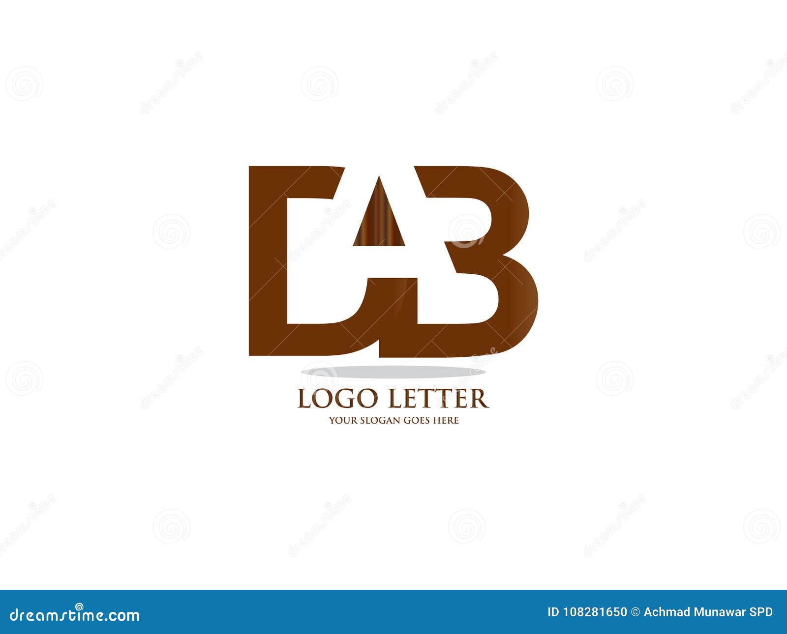 Initial Letter D, a and B Design Logo Vector Graphic Branding Letter ...