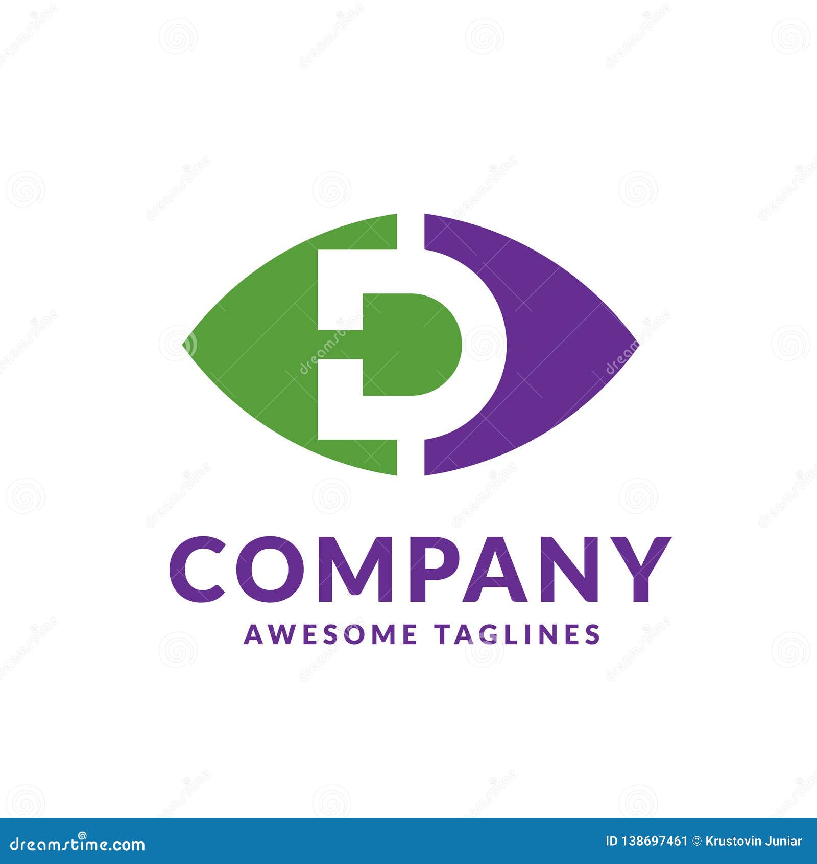 Red Eye Vision With S Letter Concept Design. Symbol Graphic Template ...