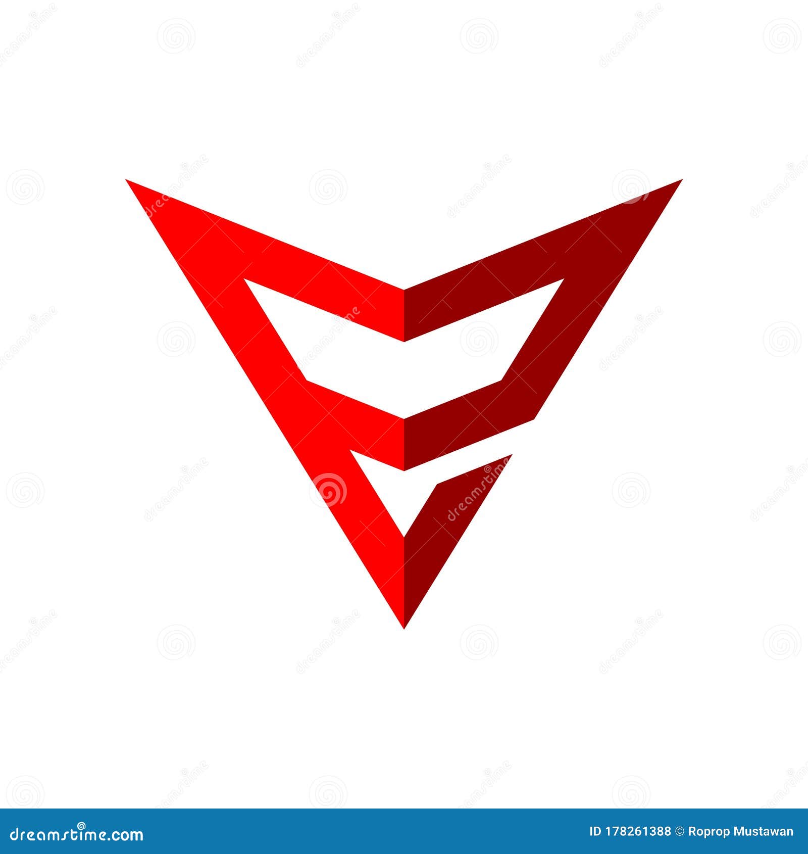 Sharp Letter M Alphabetic Logo Design Template, Abjad, Simple & Clean ...