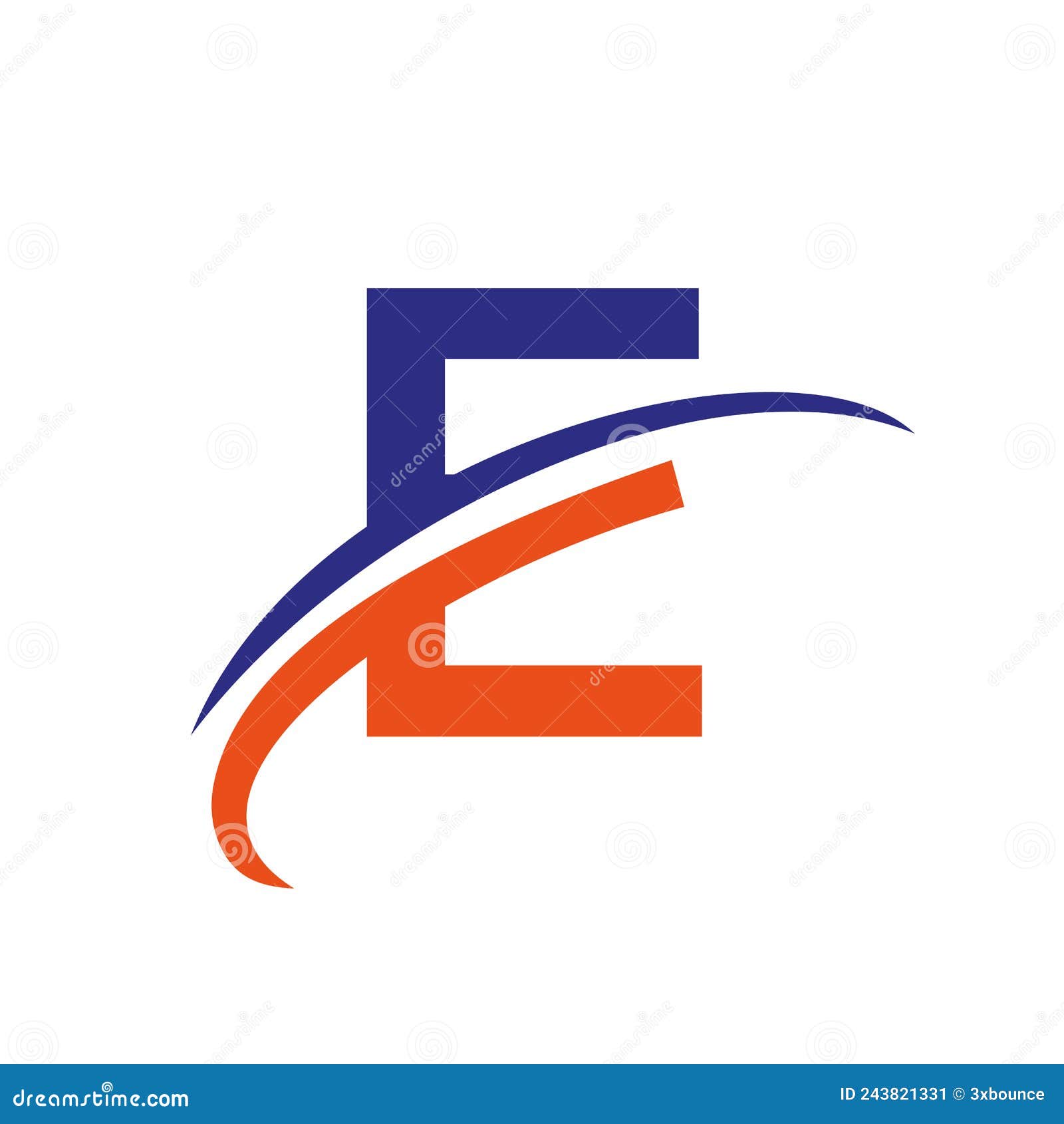 Initial Letter E Logo Vector Template Modern and Simple Design. E ...