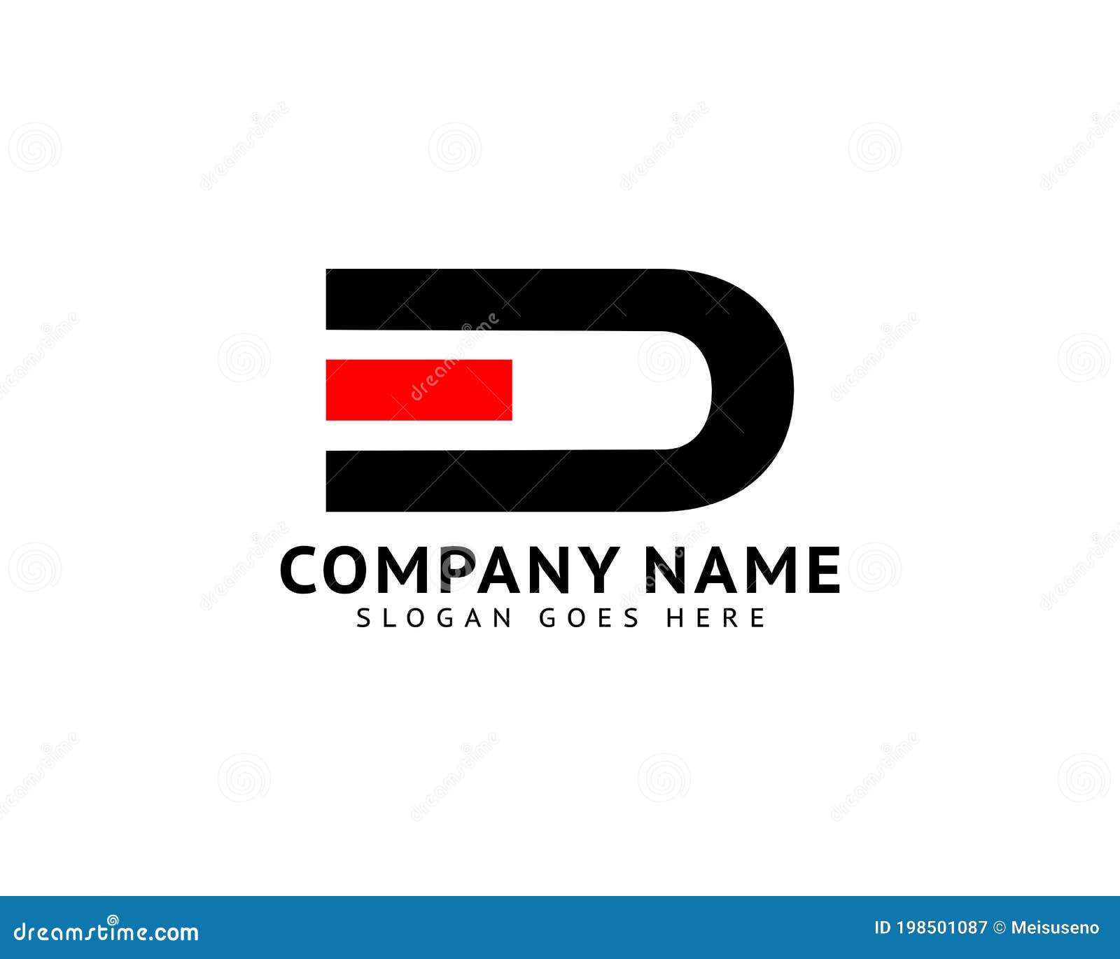 Initial Letter ED Logo Design Template Stock Vector - Illustration of ...