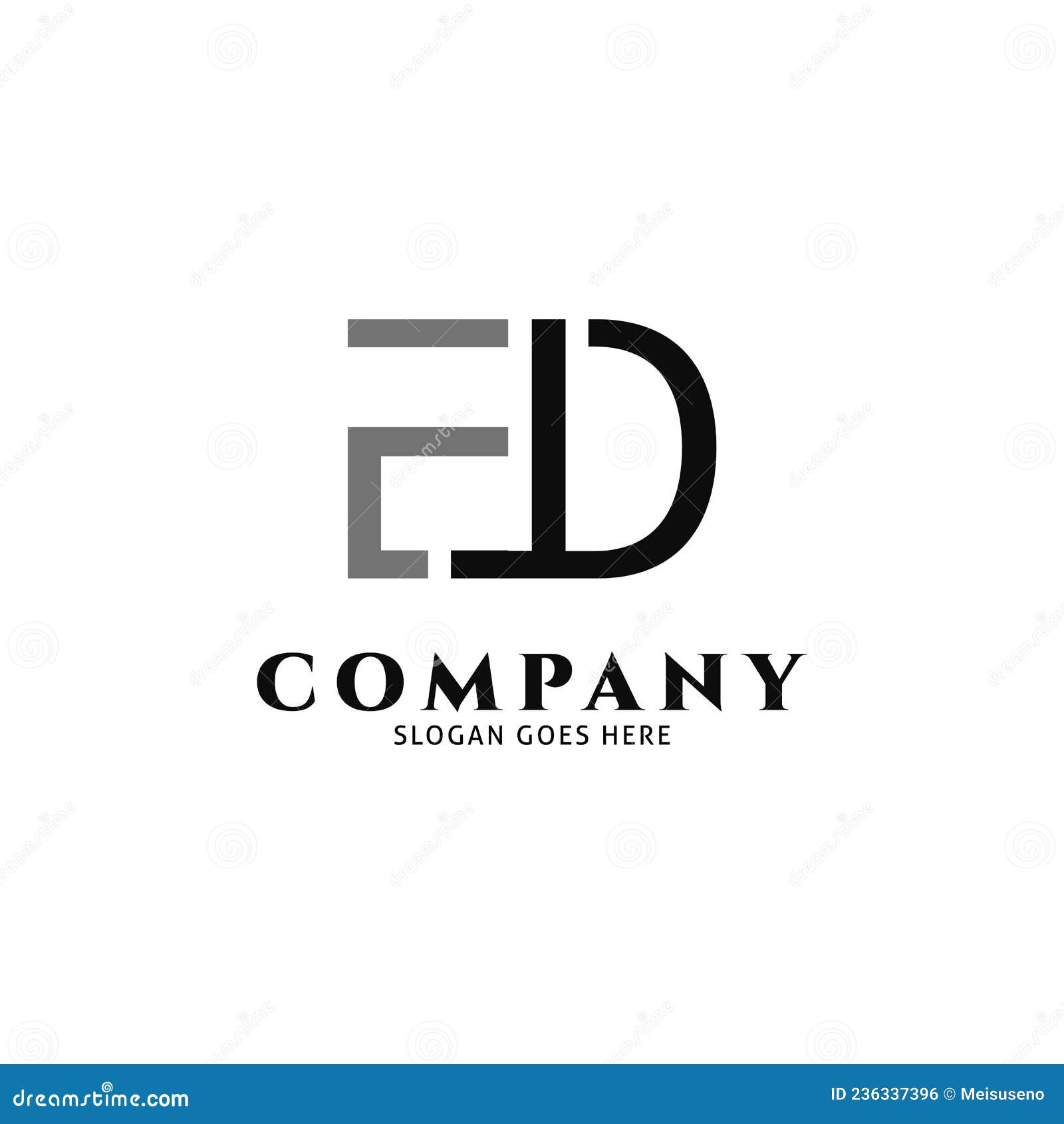 Initial Letter EJD Icon Vector Logo Template Illustration Design Stock ...