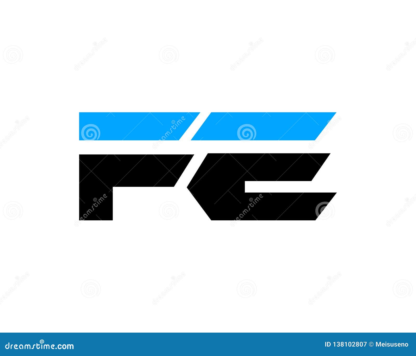Initial Letter FE Logo Template Design Stock Vector - Illustration of ...