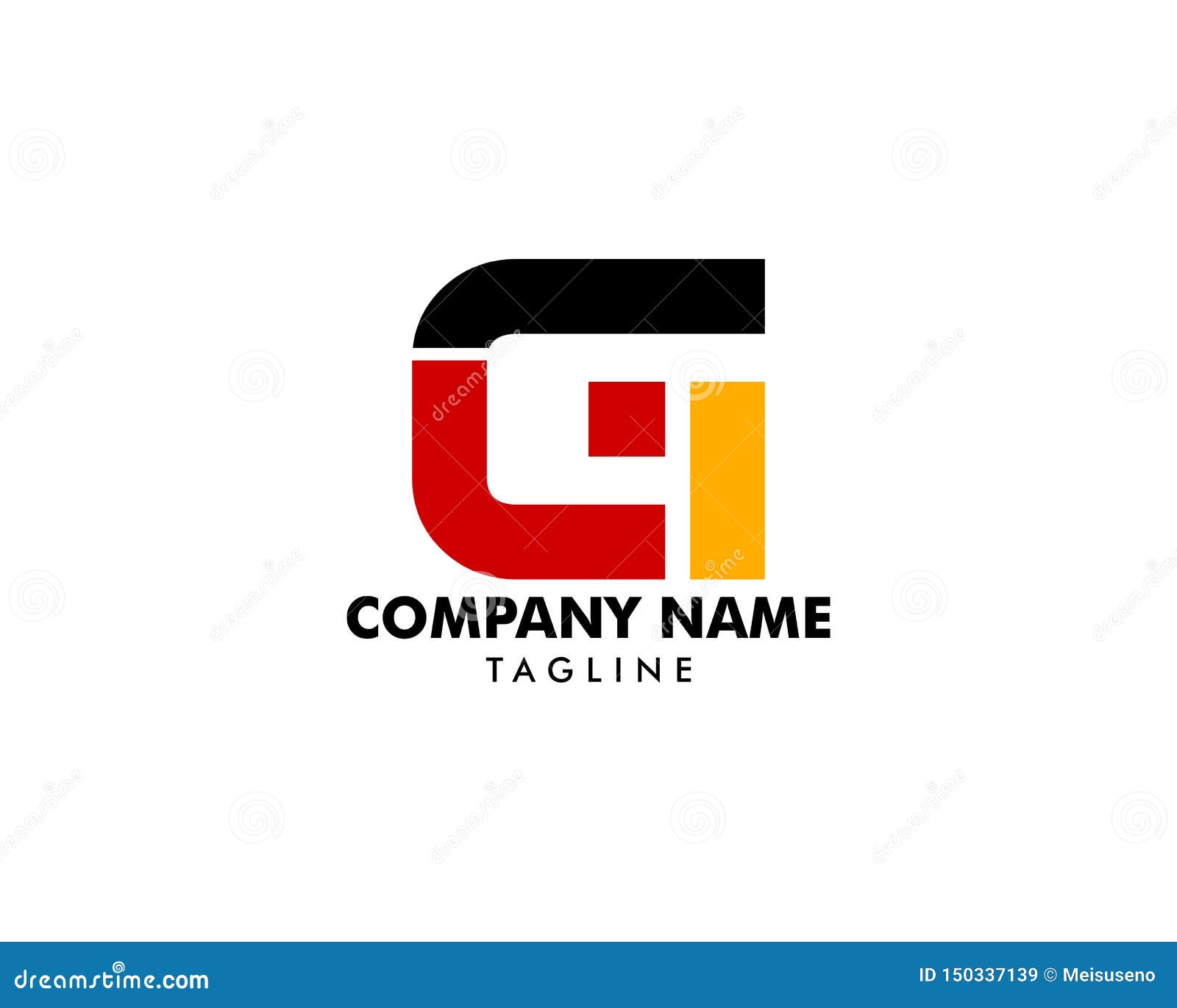 Initial Letter GLT Logo Template Design Stock Vector - Illustration of ...