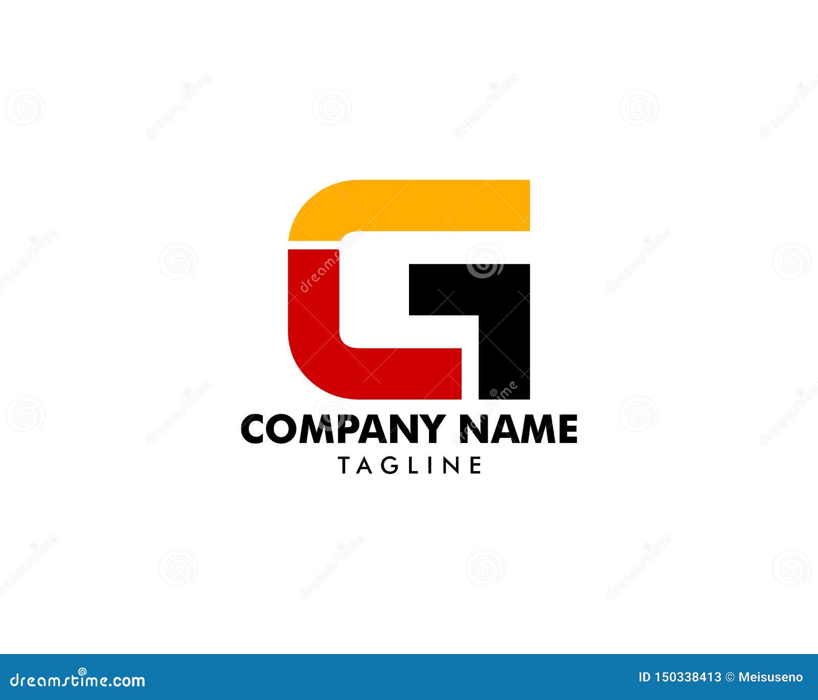 Initial Letter GLT Logo Template Design Stock Vector - Illustration of ...