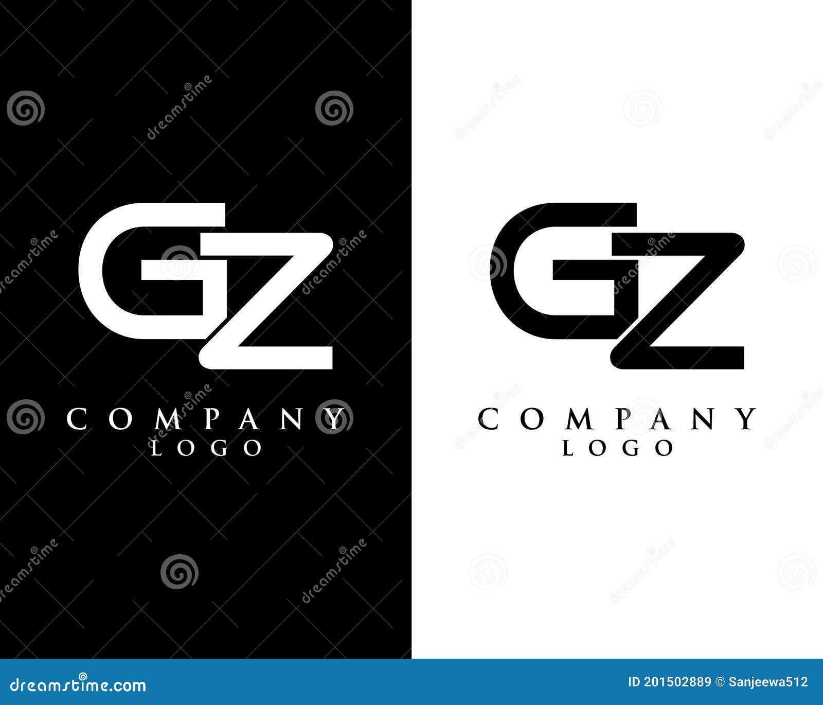 Initial Letter GZ, ZG Logo Design Template Design Vector Stock Vector ... Initial Letter GZ, ZG Logo Design Template Design Vector Stock Vector ...